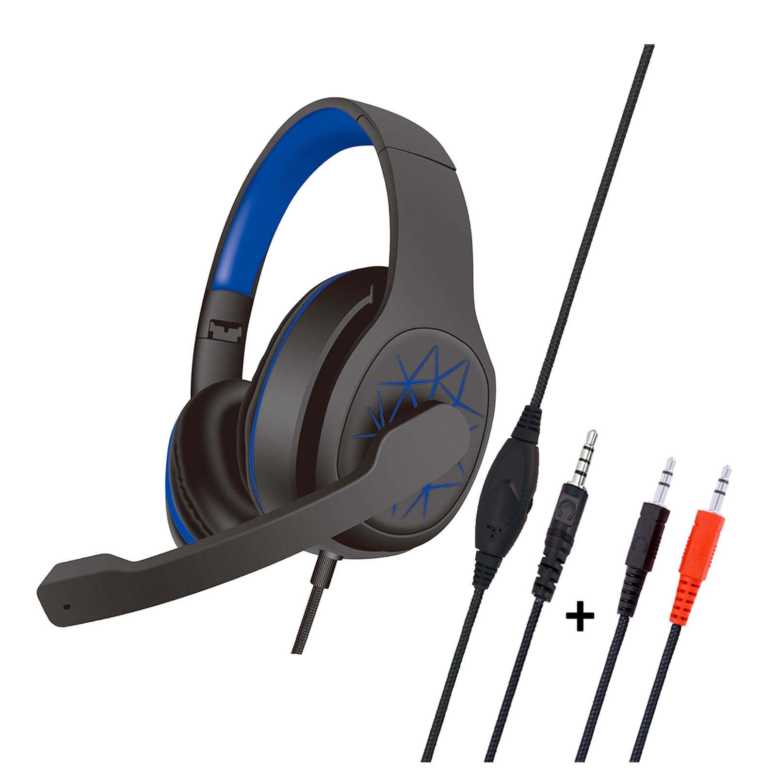 Hwkond Gaming headset PC, Esports Computer Game Earphones Headworn ...