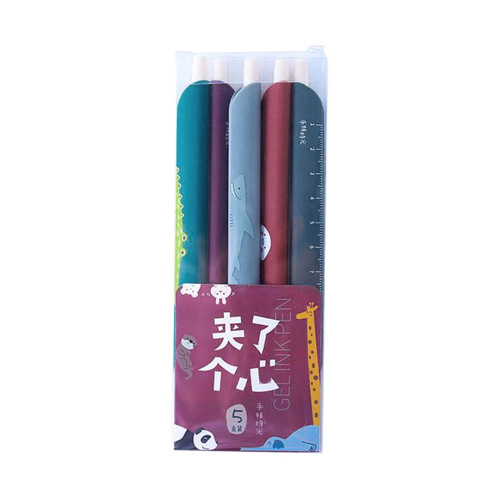 Hwkond Gel Ink Pen Multifunctional 3-in-1 Color Gel Pen Student With ...