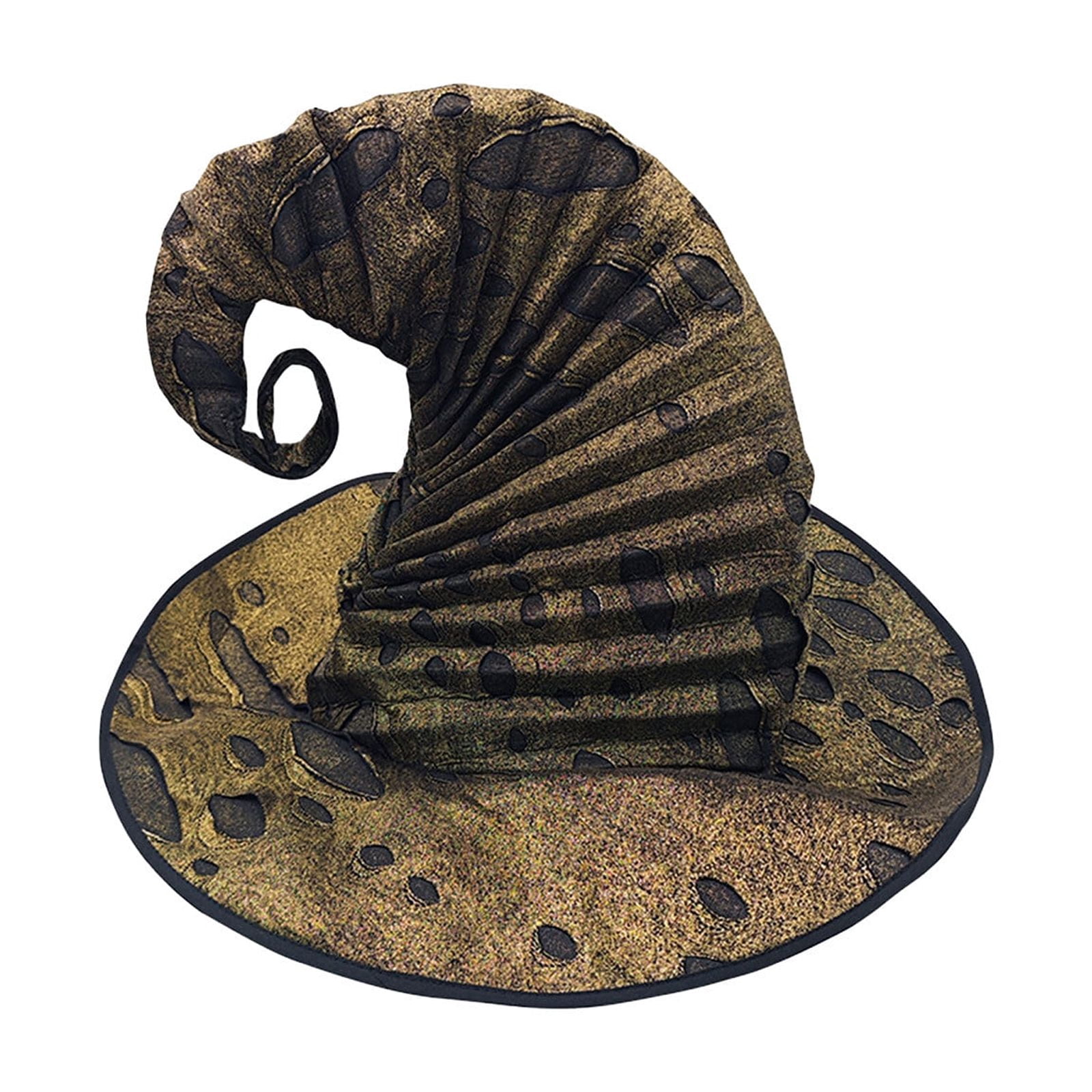 Hwkond Halloween Witch Hats, 2024 New Style Halloween Burning Ragged ...