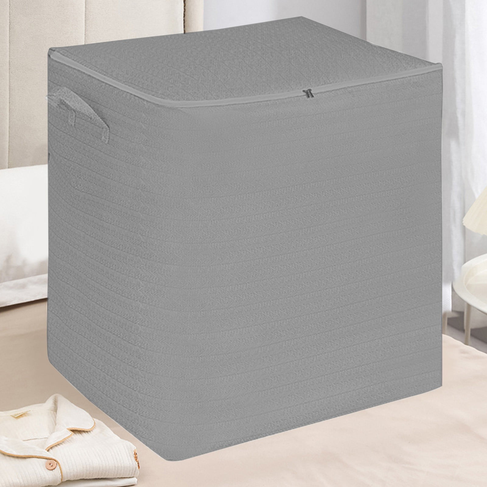 Hwkond Storage Box, Heavy Duty Storage with Reinforced Handles Extra ...