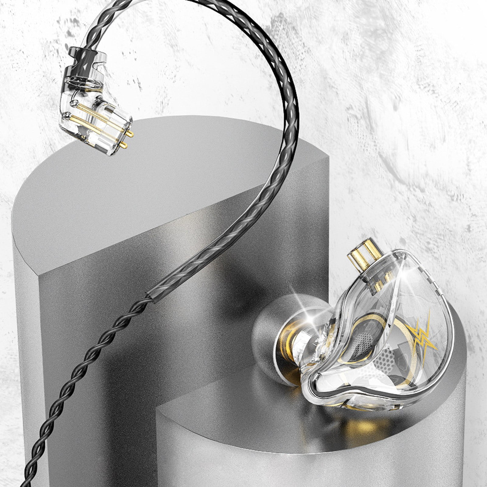 Hwkond Wireless Bluetooth Earbuds Monitoring Grade Earphones Computer ...