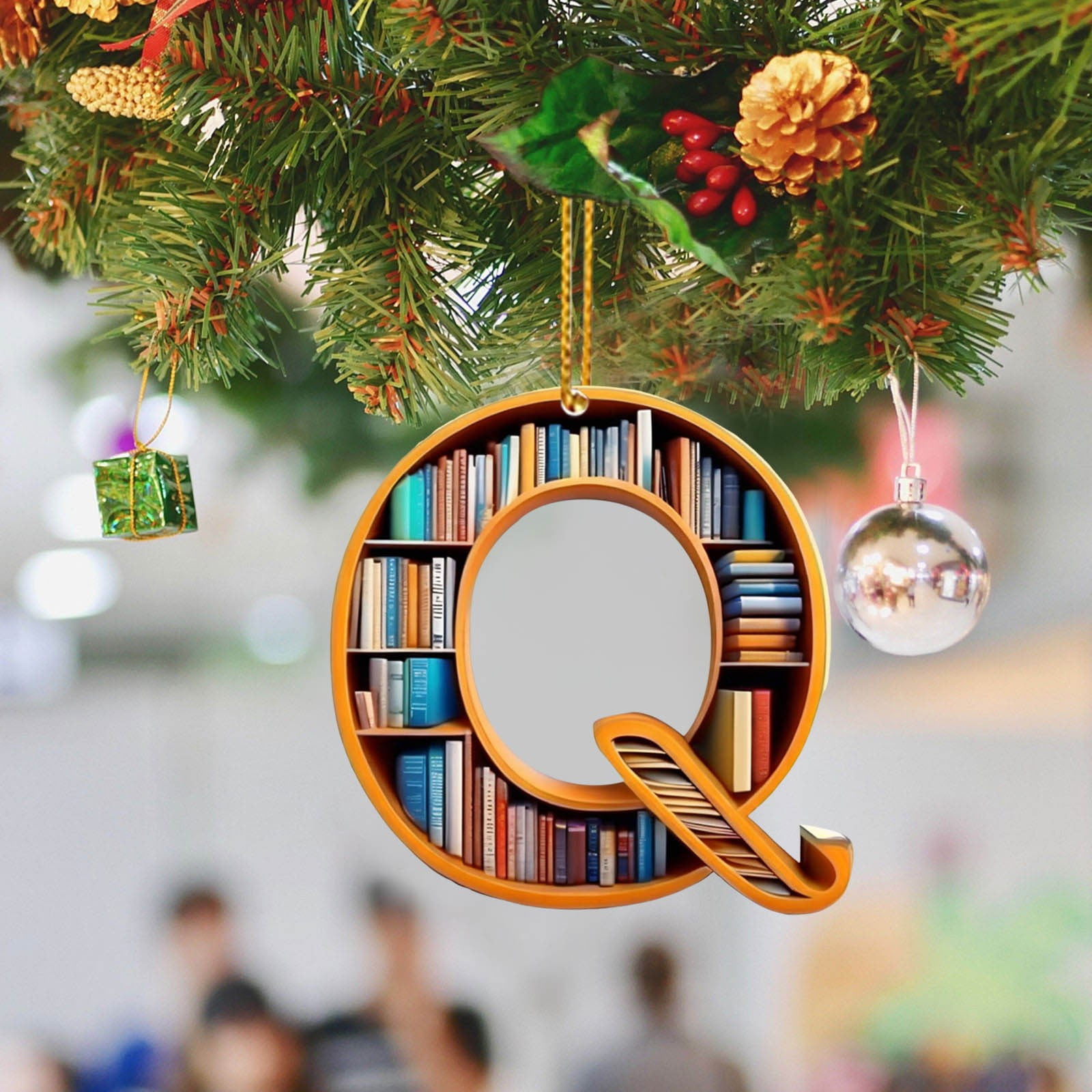 Hwmodou Christmas Letter Decorations 2D Acrylic Christmas Cute Double ...