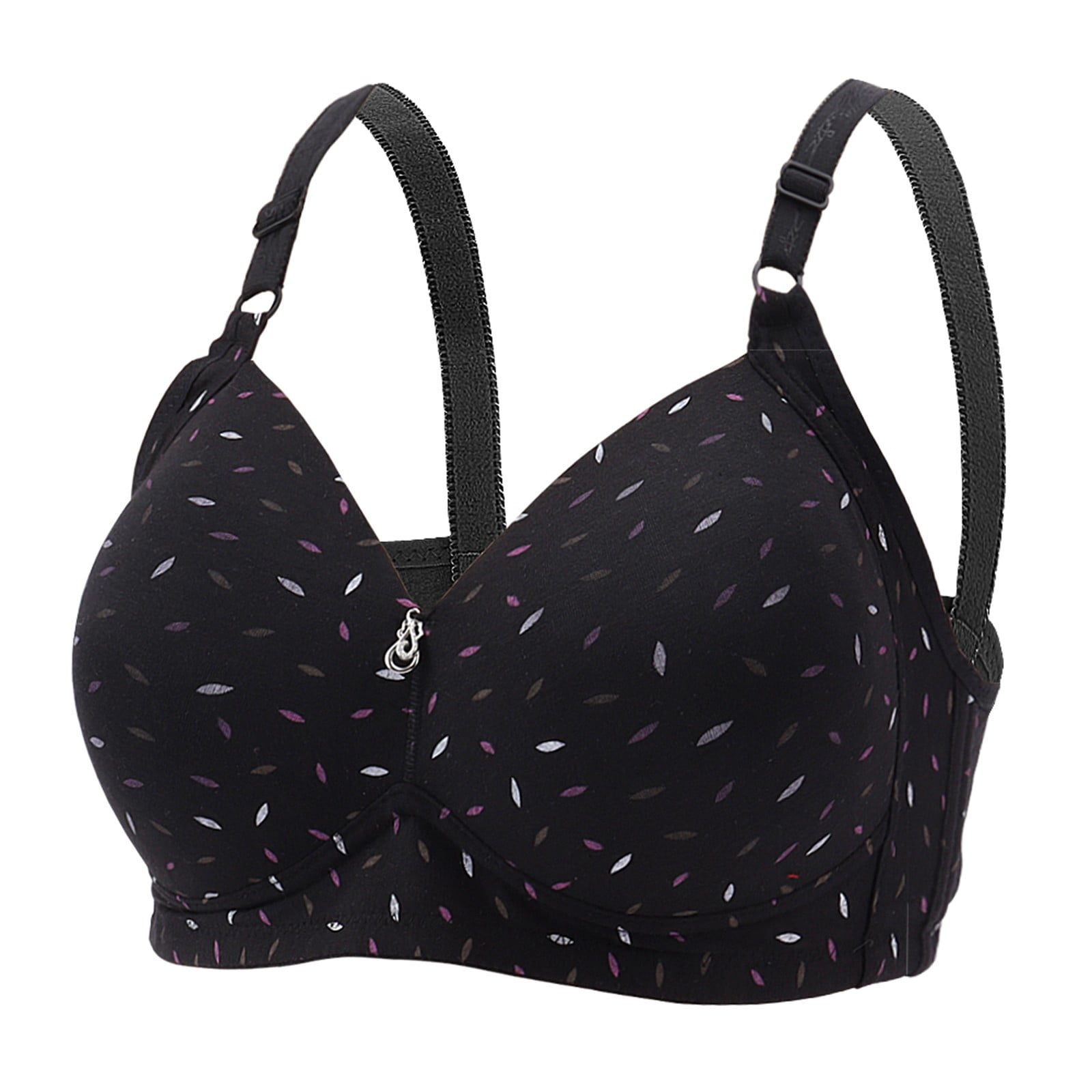 Hwmodou Female Bras Elegant Size Thin Underwear Women Of Bra Pair Gathered Cup Lady Plus Size