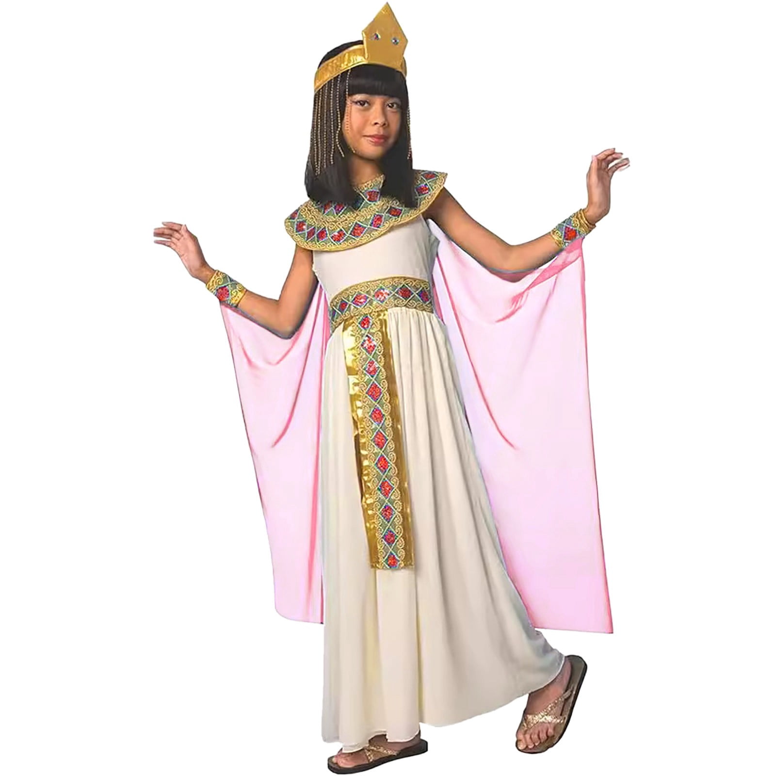 Hwmodou Greek Kids Toga Roman Children Halloween Cosplay Dress Up ...