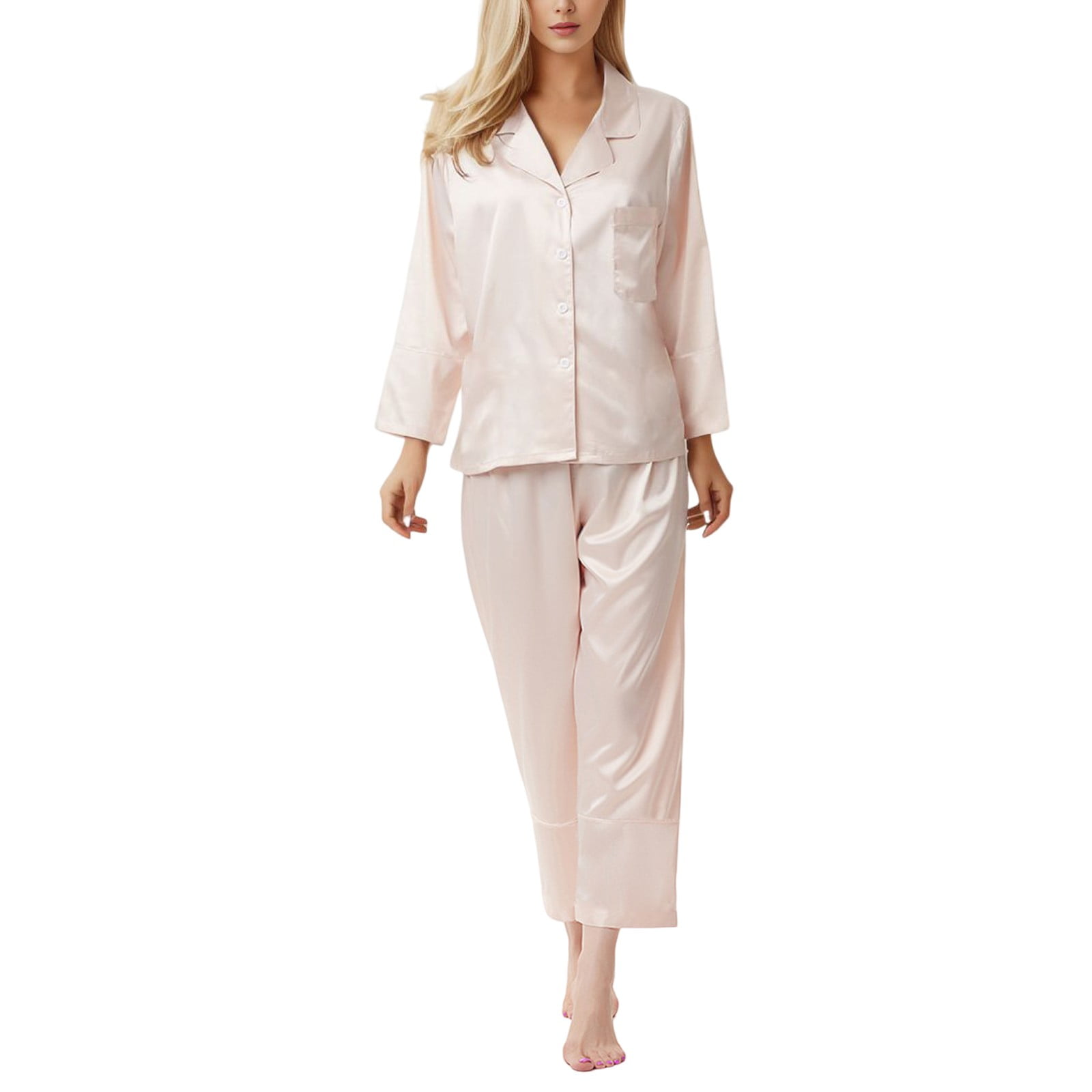 Hwmodou Womens Pajama Outfits Sets Pajamas For Women Set Womens Pajamas ...