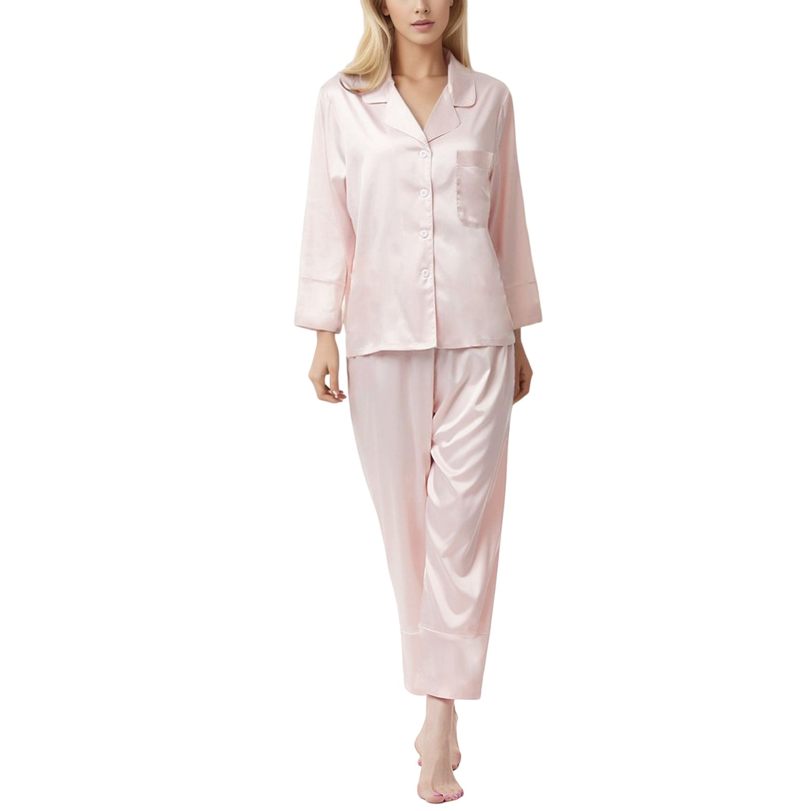 Hwmodou Womens Pajama Outfits Sets Pajamas For Women Set Womens Pajamas ...