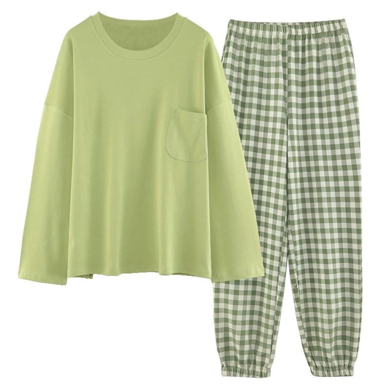 Hwmodou Womens Pajama Outfits Sets Women Pajamas Pajamas Pants Set With ...