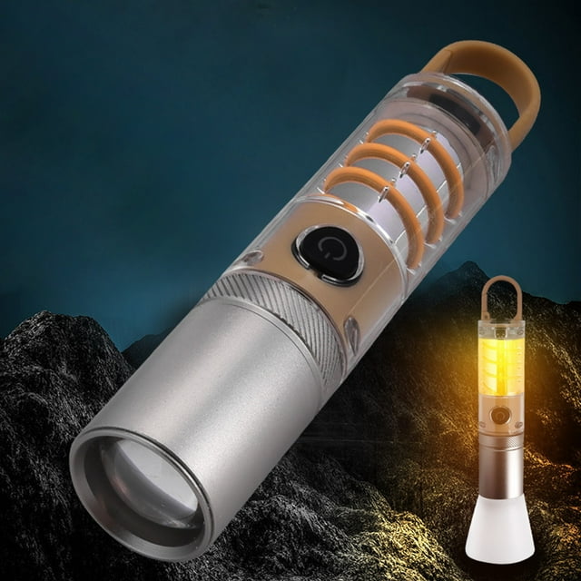 Hwuxmo LED Flashlight Outdoor Long Shot Fast Charge Portable Flashlight ...