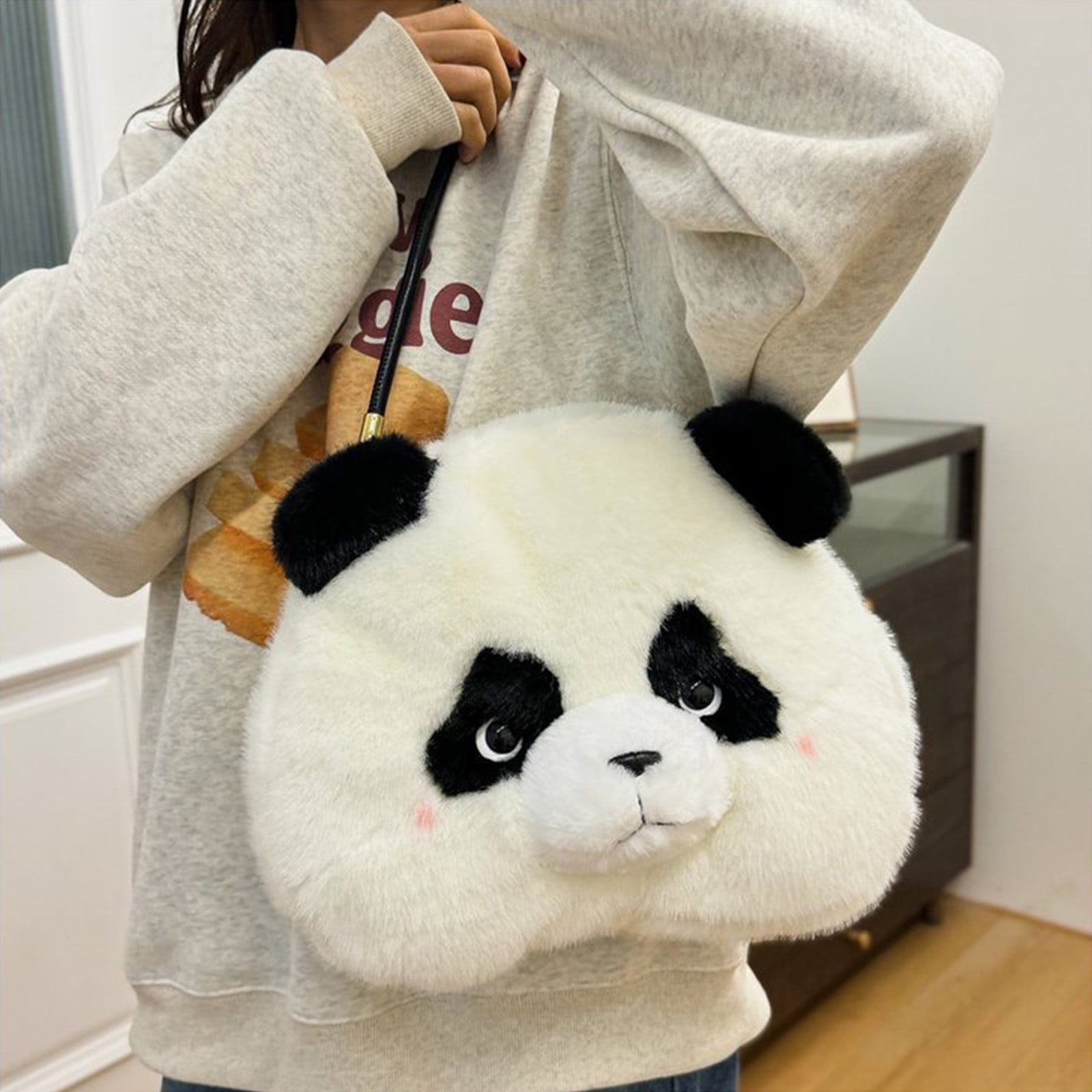 Hwuxmo Storage Bag Storage Organizer Japanese Lint Pandas Handbag ...