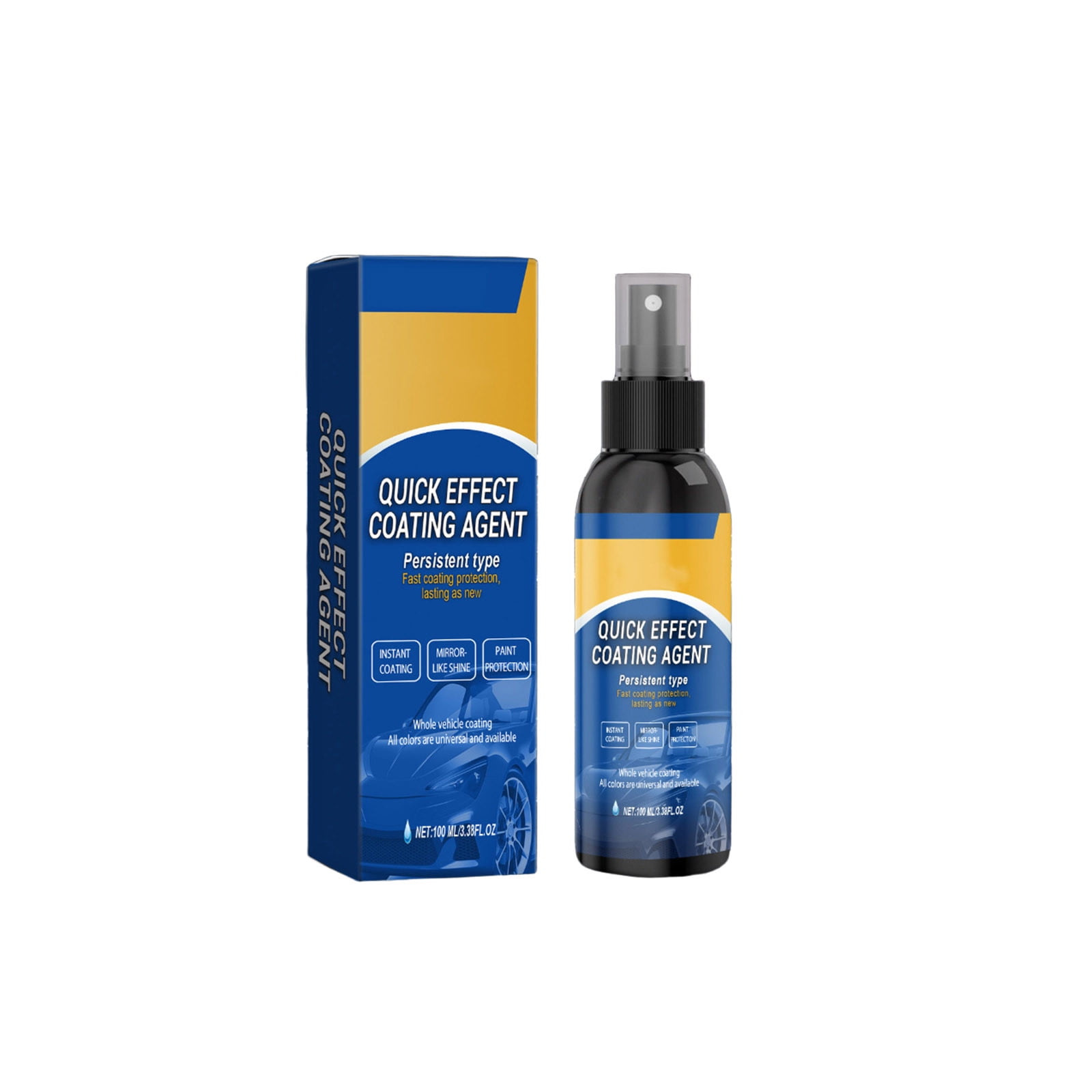 Hxlamzoo 100ml Car Detailing Spray: Quick Cleaner for Interior ...