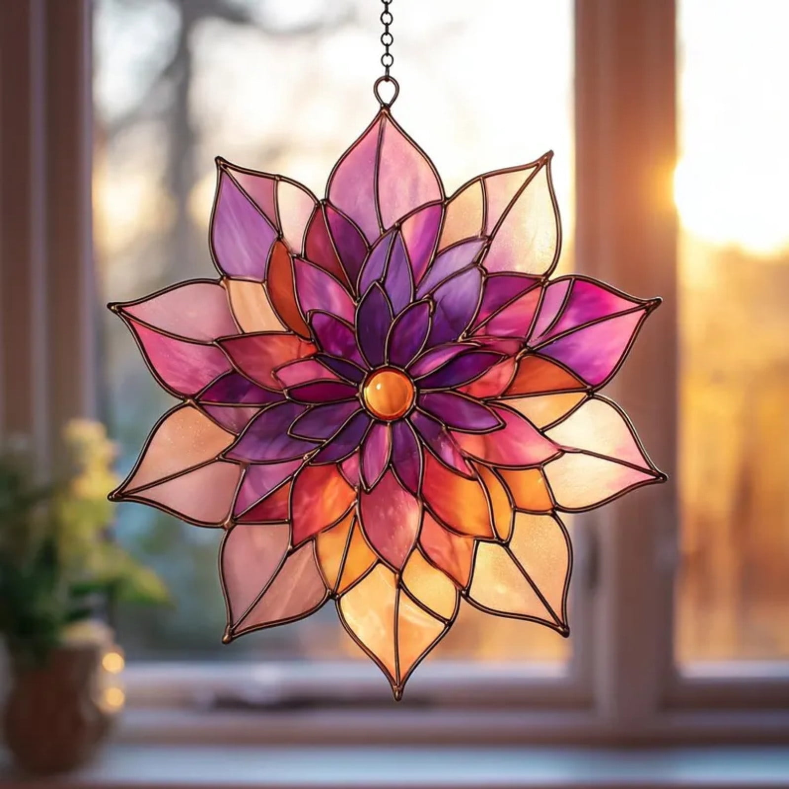 Hxlamzoo 15cm Boho Wall Hanging Decor Vibrant Color Home Accent Gift ...