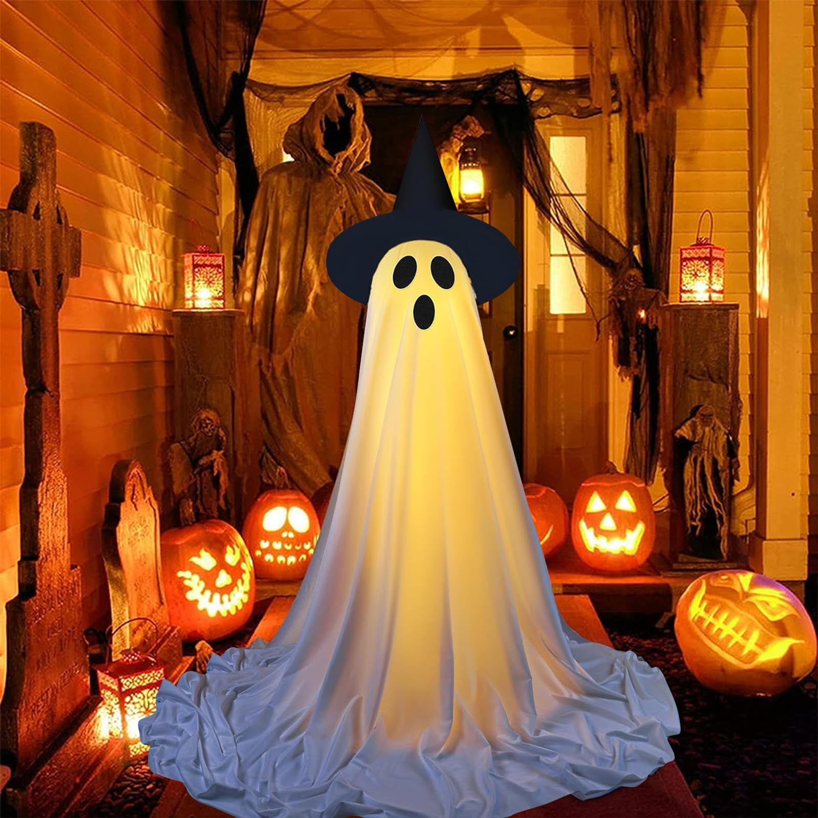 Hxlamzoo 2024 Halloween Decoration Halloween Ghost Decoration with ...