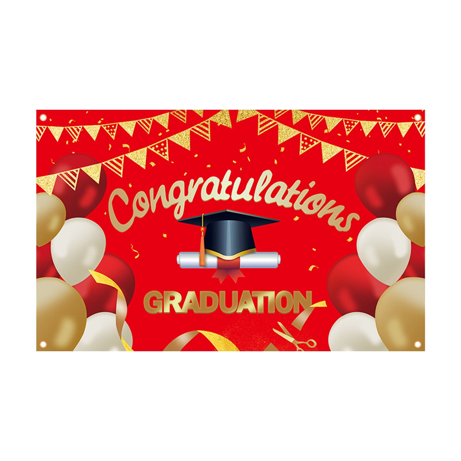Hxlamzoo 2025 Graduation Background Cloth - Durable Polyester Fabric ...