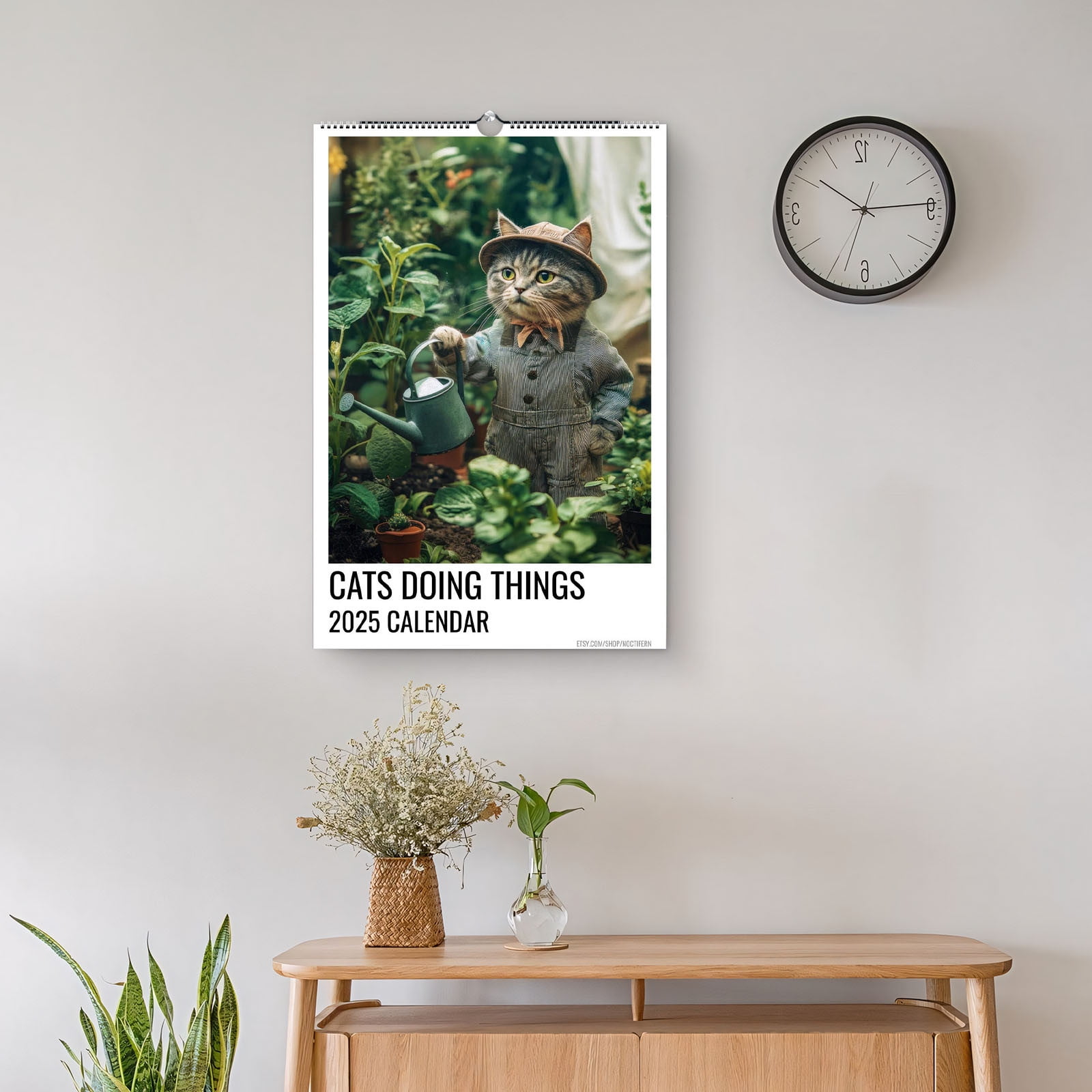 Hxlamzoo 2025 Wall Calendar,Calendar 2025, January 2025 - December 2025 ...