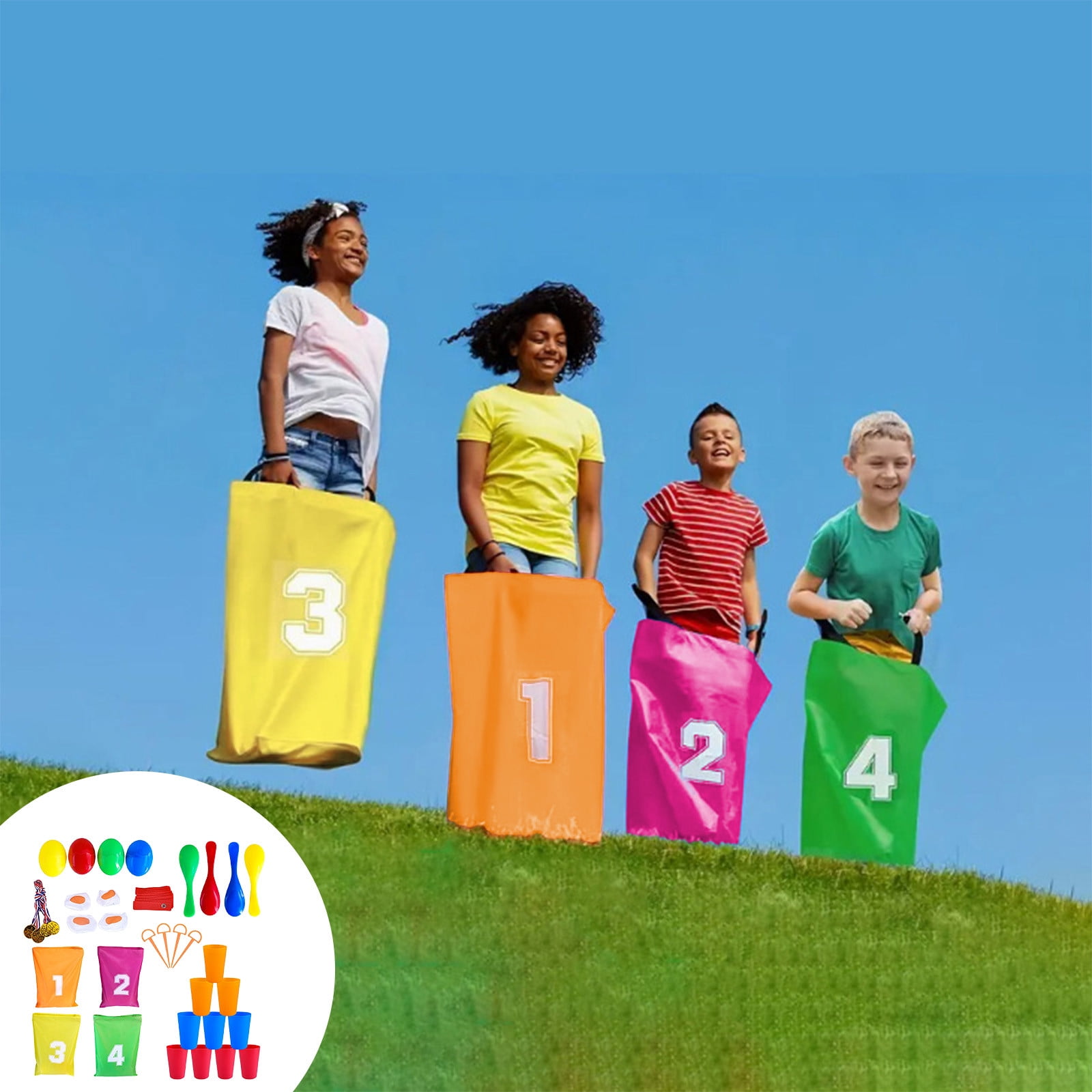 Hxlamzoo 35Pcs Plastic Team Building Games Set for Group Activities ...