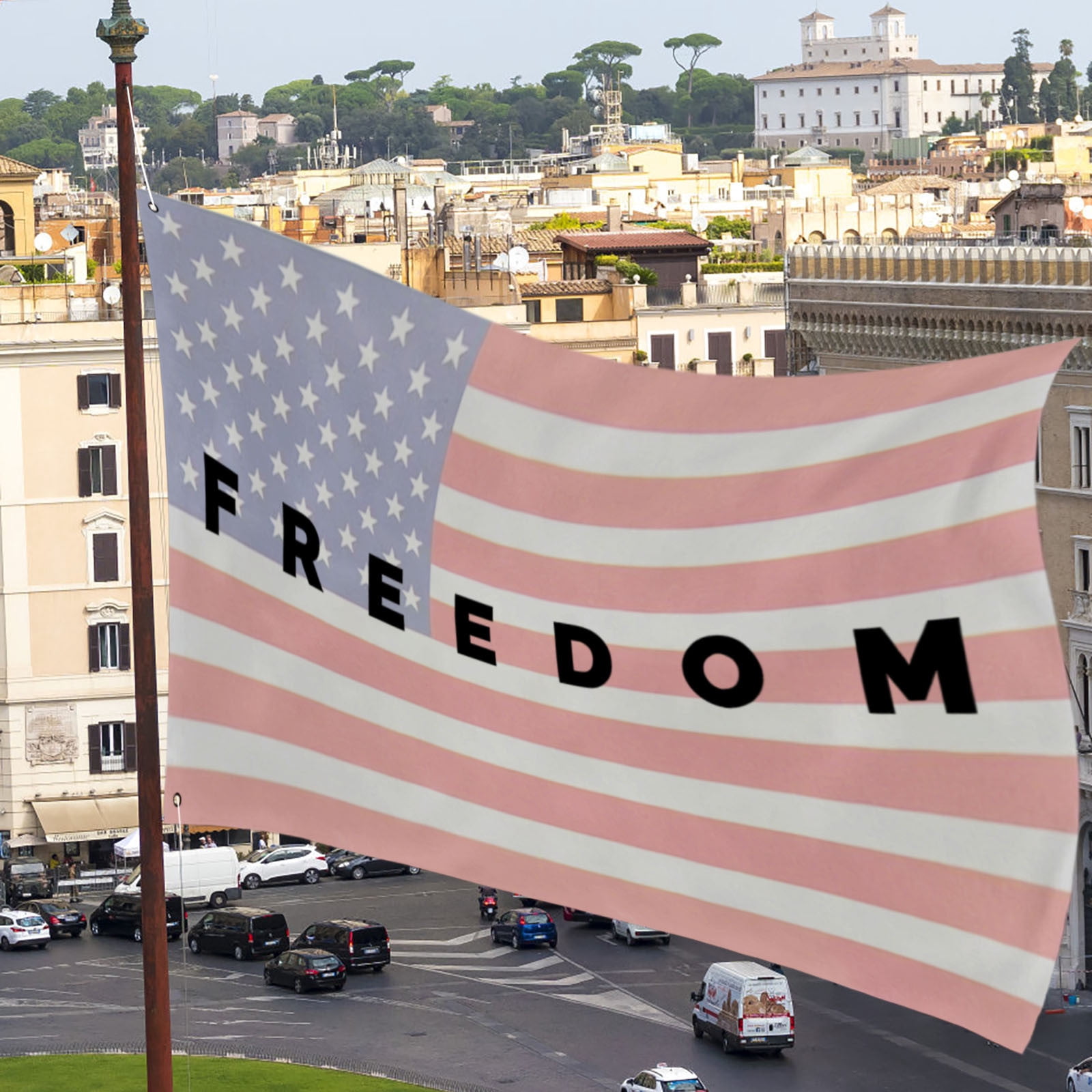 Hxlamzoo 3x5ft Patriotic Flag for Indoor/Outdoor Yard & Home Decor ...