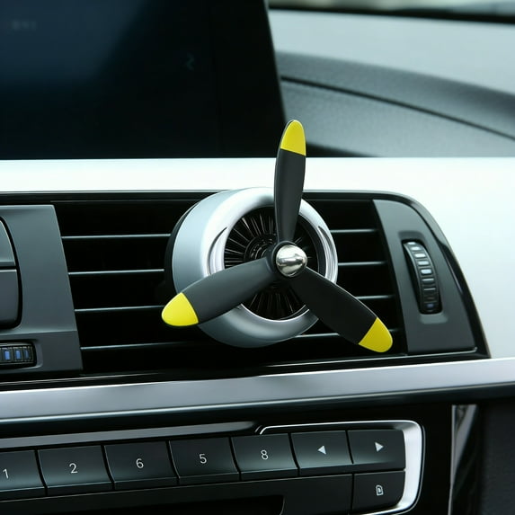 Hxlamzoo Car Vent Air Freshener with Fighter Plane Design, Spinning ...