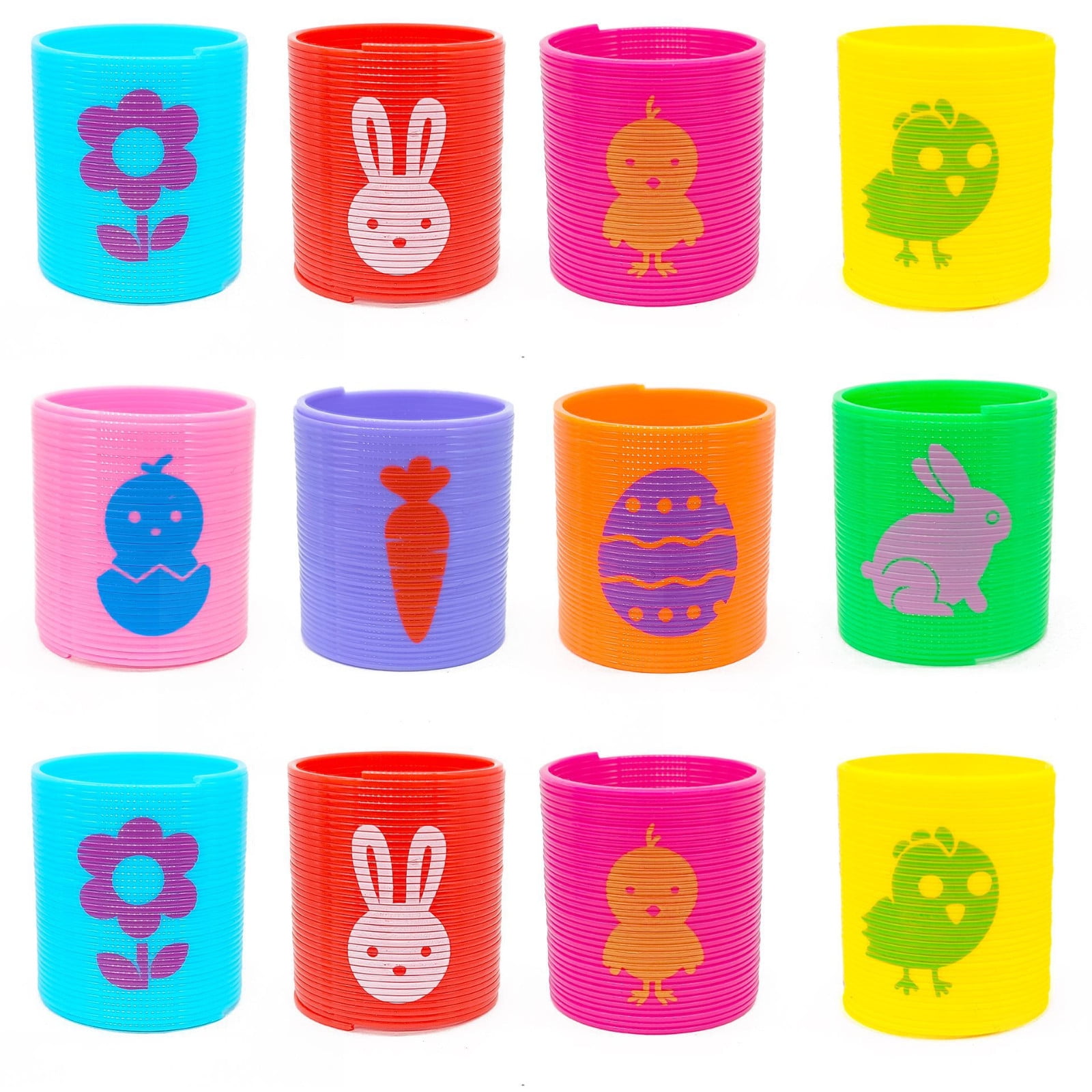Hxlamzoo Clearance Easter Bunny Spring Coil Toy Stacking Game Science ...