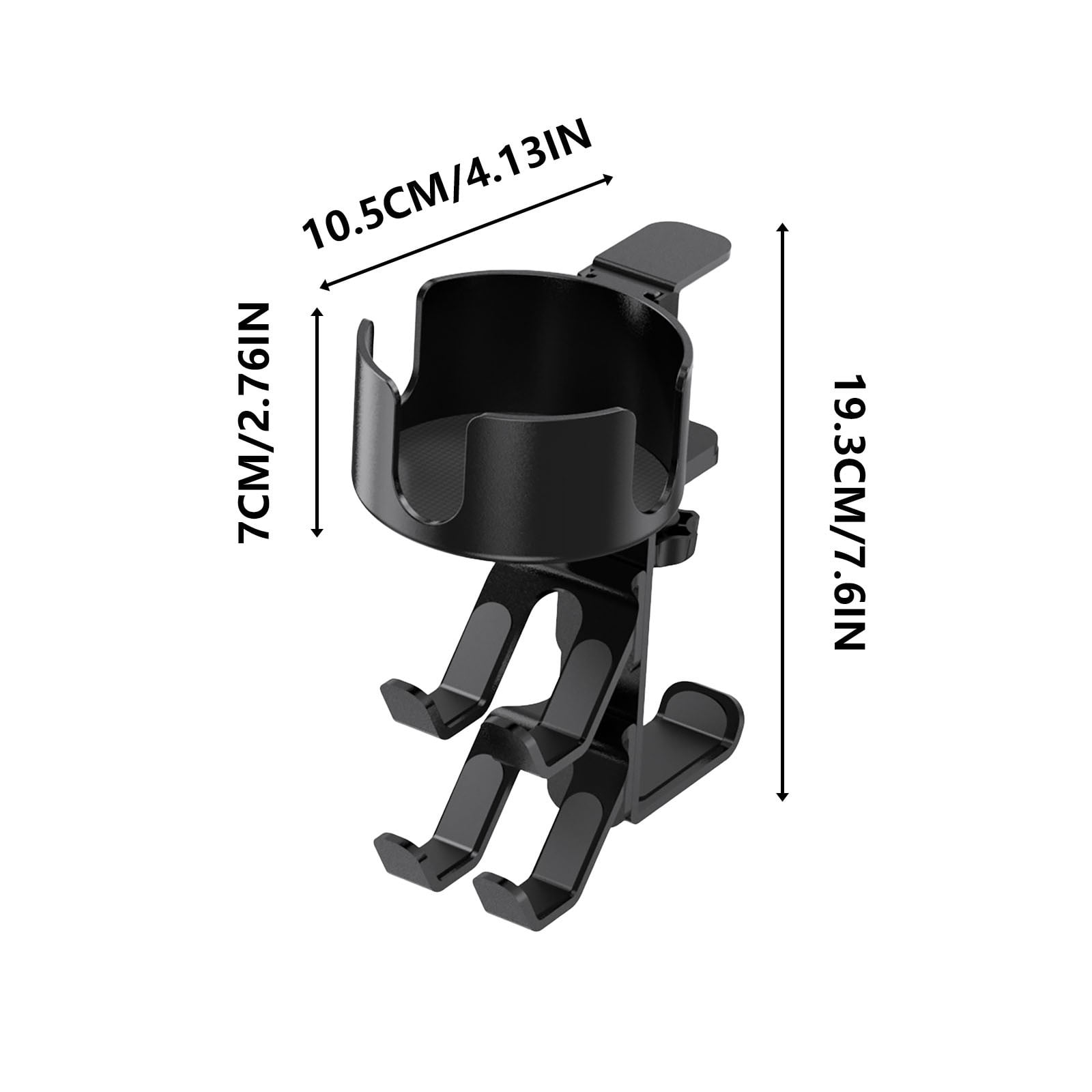 Hxlamzoo Clearance Non Perforated Table Clip On Cup Holders Handle ...