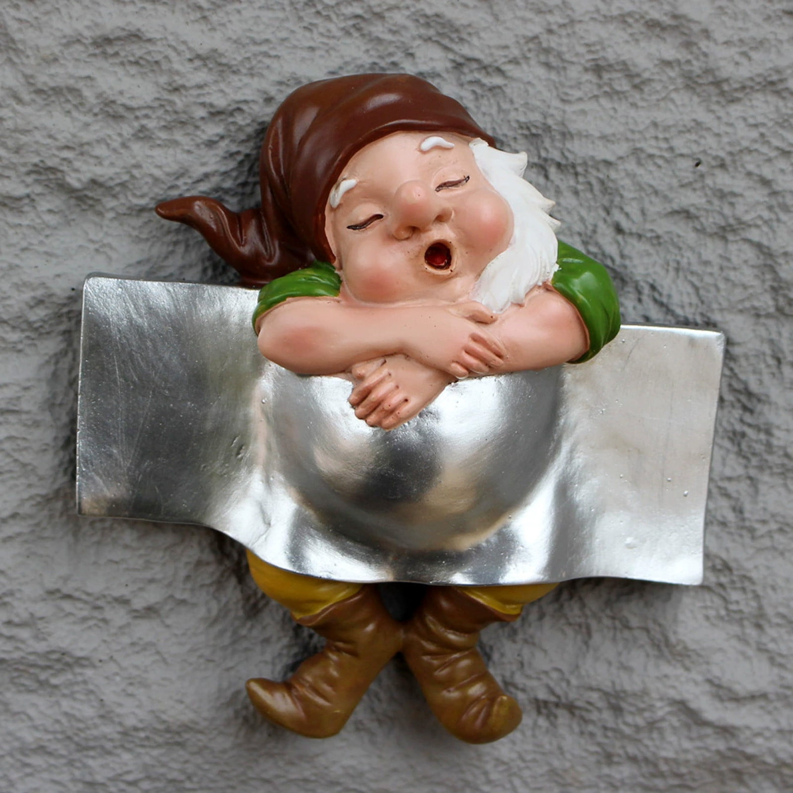 Hxlamzoo Clearance Resin Dwarf Adhesive Tape Garden Ornament Outdoor ...