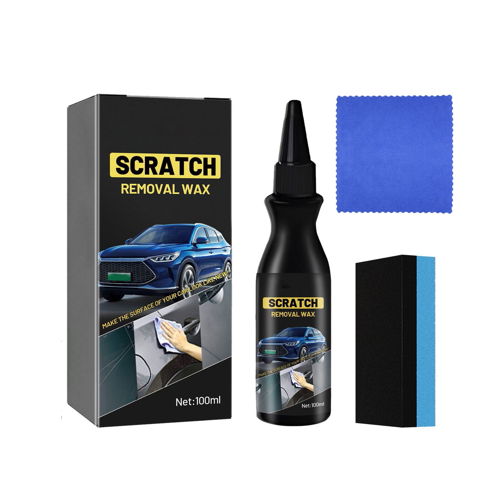 Hxlamzoo Effective Car Scratch Remover Paste 100ml – Quick Fix for ...