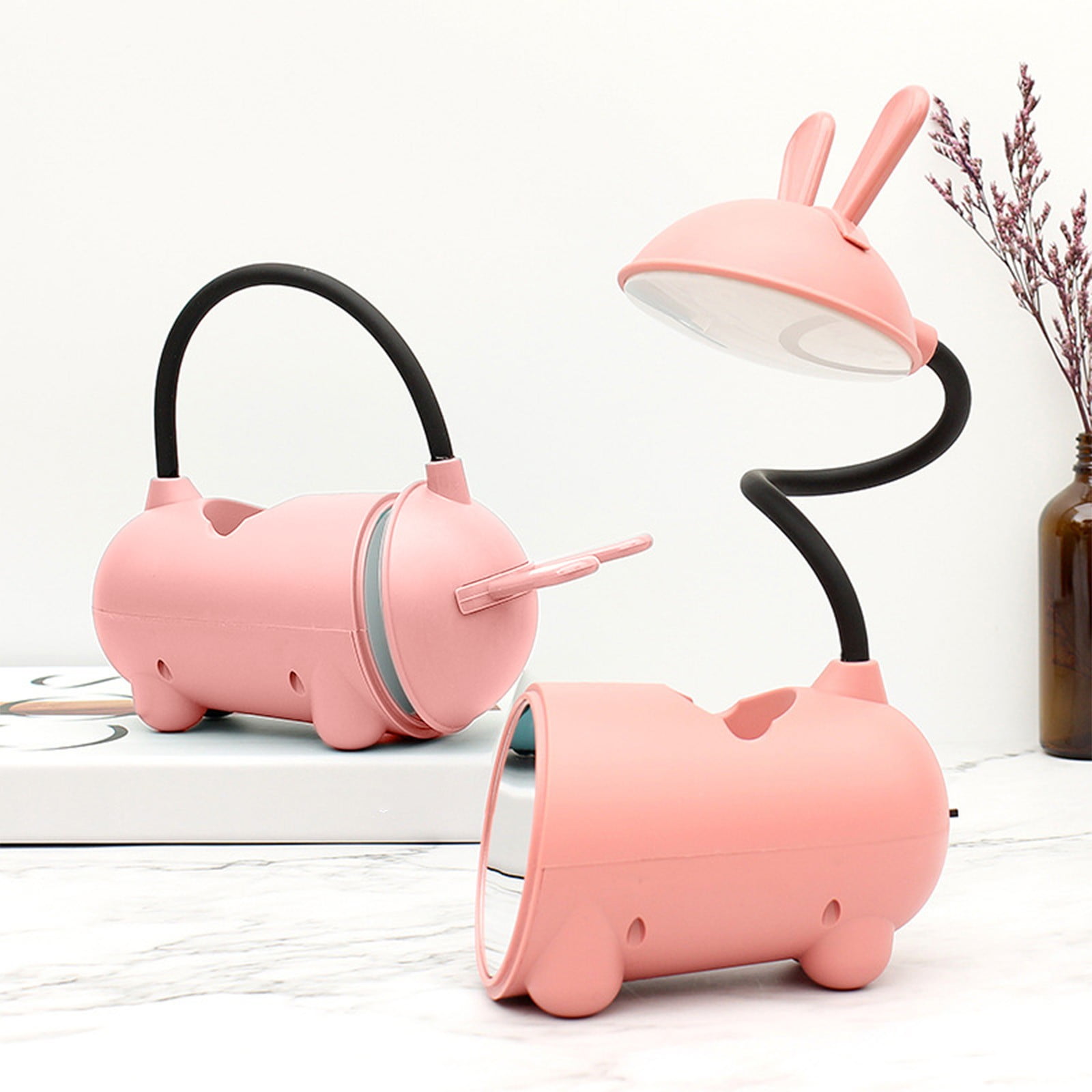 Hxlamzoo LED Desk Lamp Eye-Caring Clamp Light Clamp Lamps Reading ...