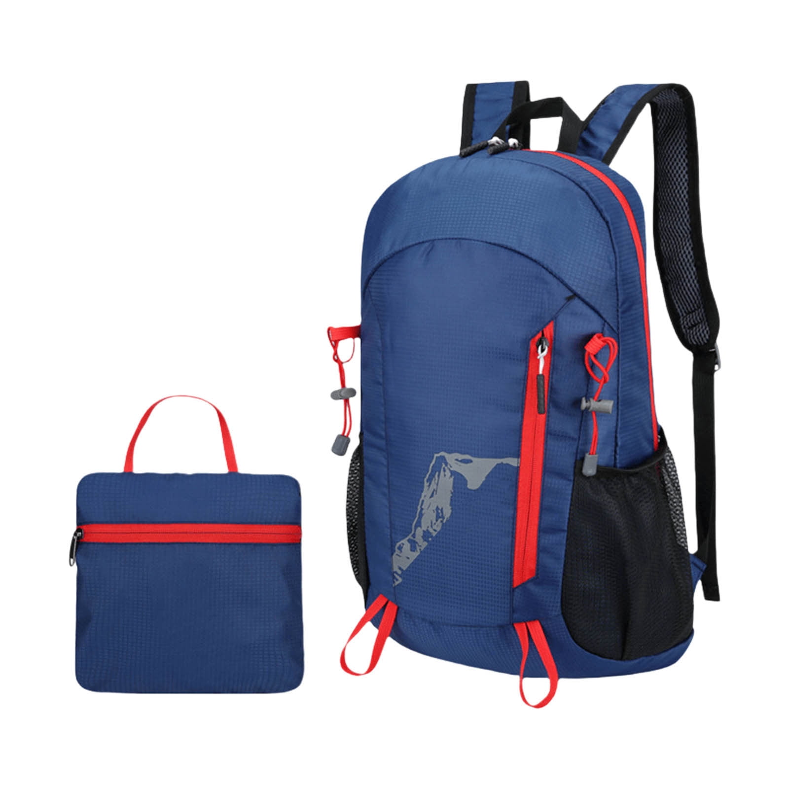 Hxlamzoo Large Capacity Foldable Hiking Backpack - Waterproof ...