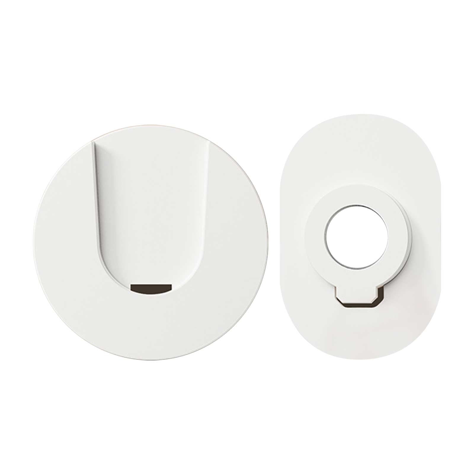 Hxlamzoo No-Punch Wall-Mounted Socket Fixer for Power Strips & Routers ...