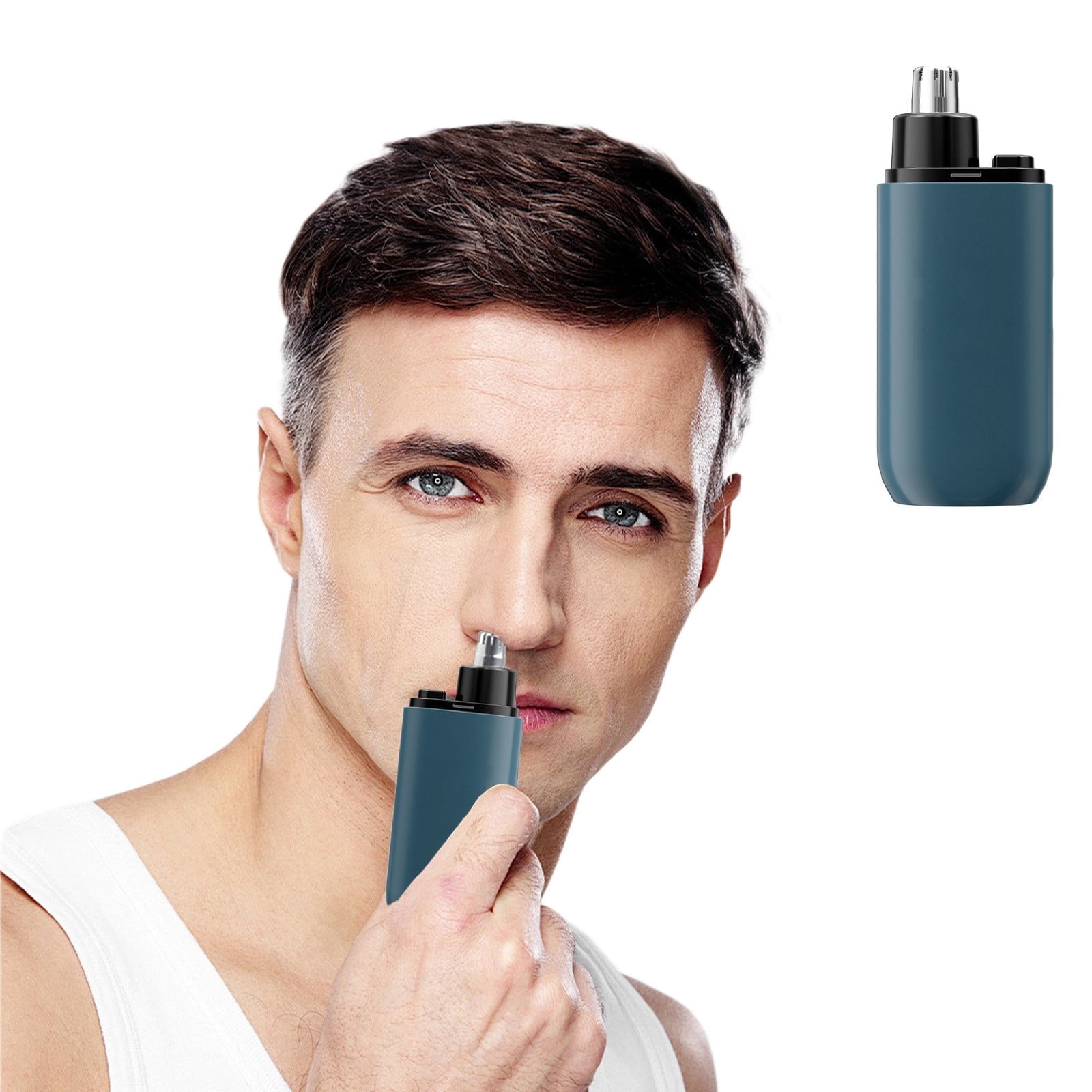 Hxlamzoo Portable Nose Hair Trimmer, Portable Ear and Nose Hair Trimmer for Men and Women ...