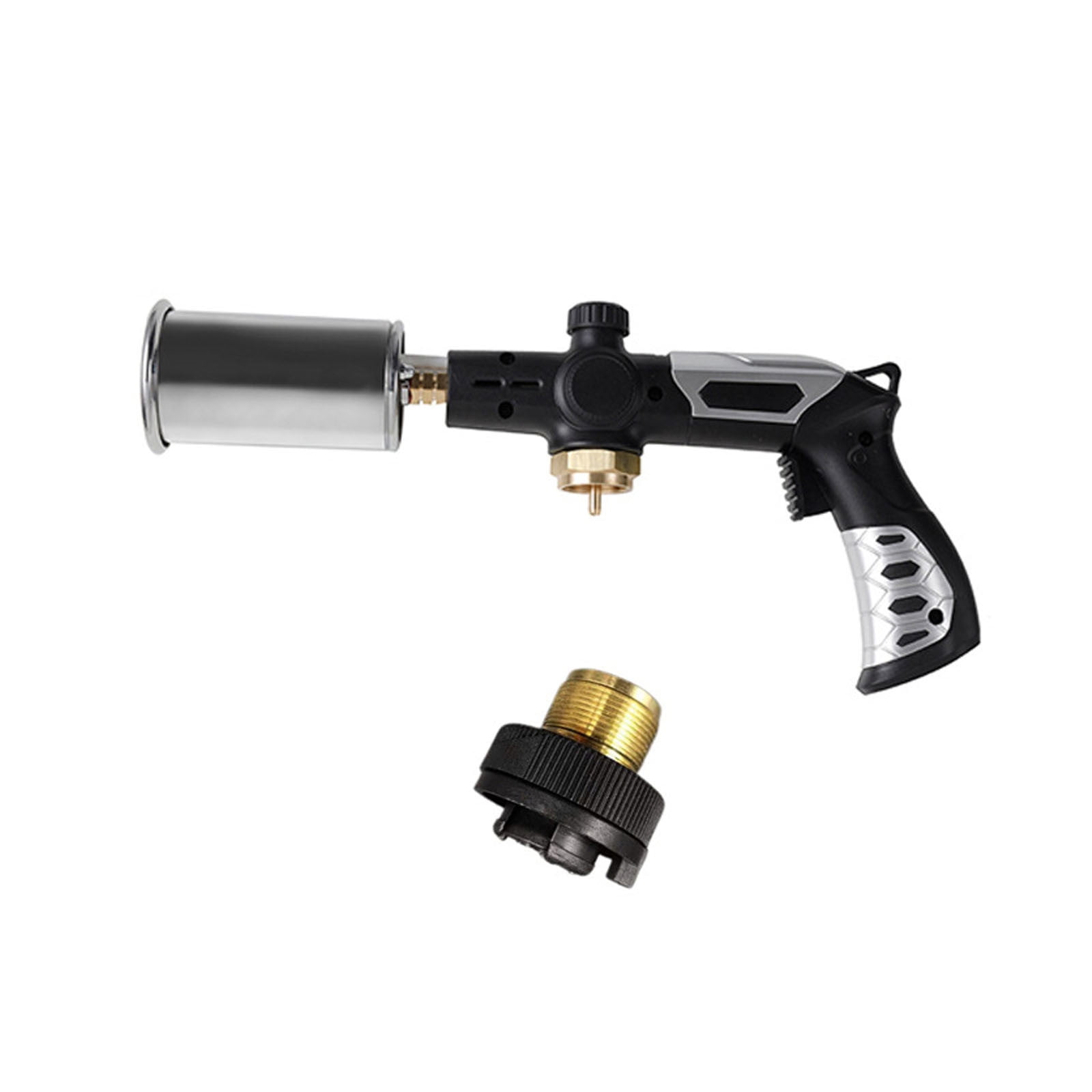 Hxlamzoo Powerful Propane Torch Lighter with Extended Safety Nozzle and ...