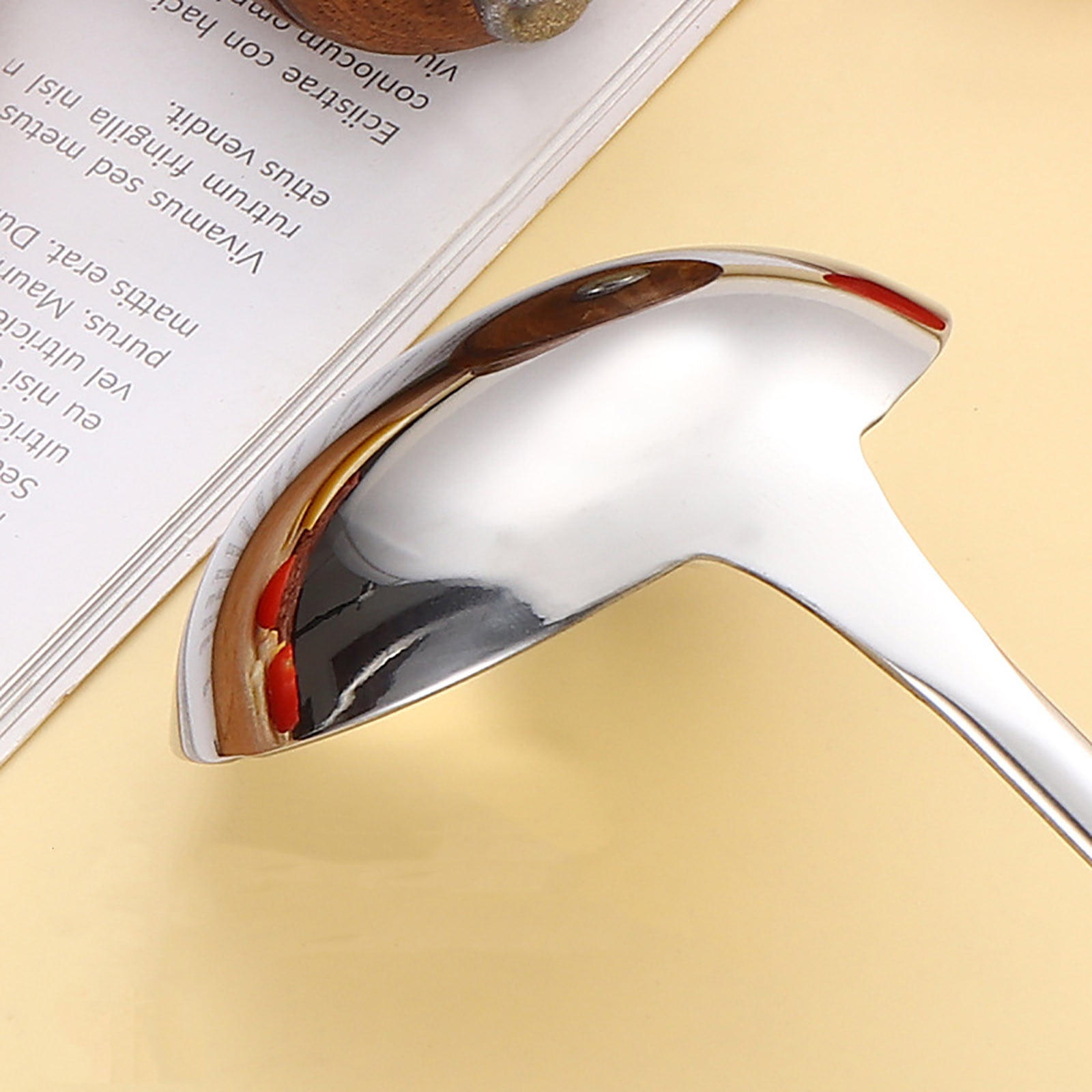 Hxlamzoo Premium Stainless Steel Slotted Spoon with Ergonomic Handle ...