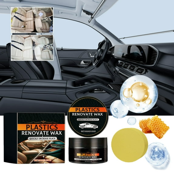 Hxlamzoo Professional Car Leather Repair Cream - Effective Scratch Remover & Interior Care for ...