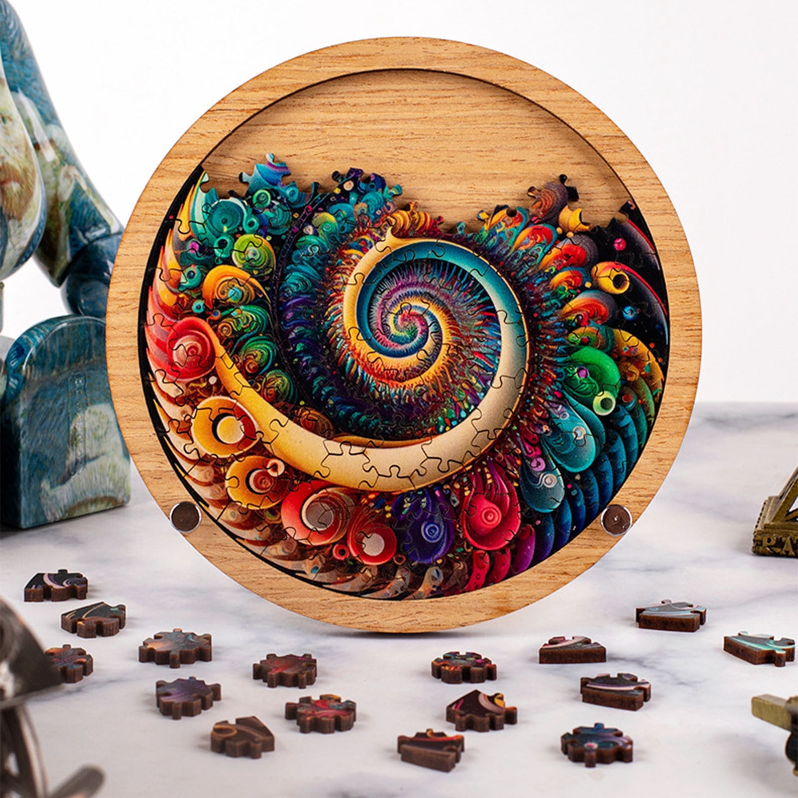 Hxlamzoo Puzzle Decrypt Infinite Irregular Wooden Puzzle High ...