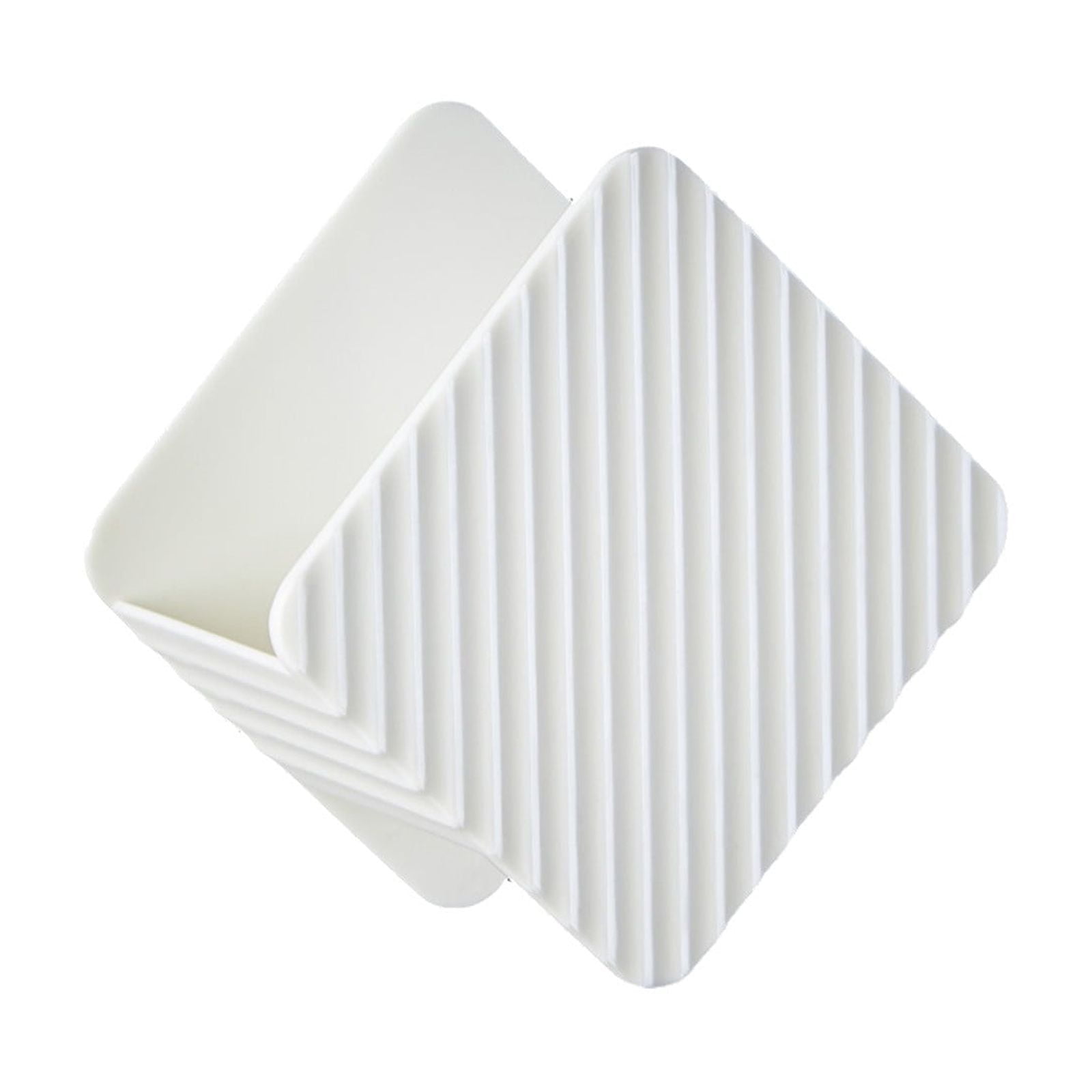Hxlamzoo Scouring Pad Holder & Sponge Drying Rack - Wall Mounted ...