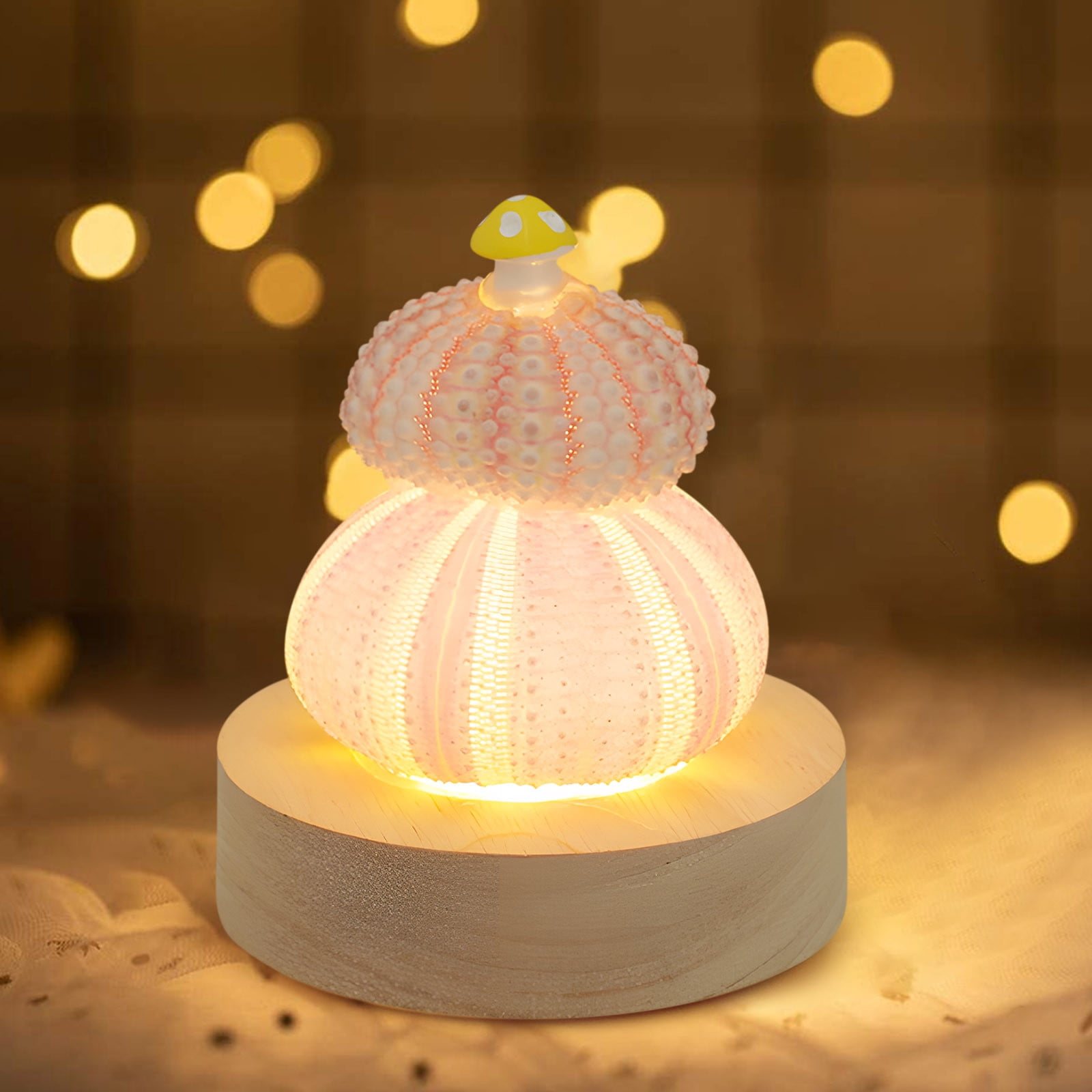 Hxlamzoo Small Mushroom Wall Mounted Table Lamp for Bedroom ...