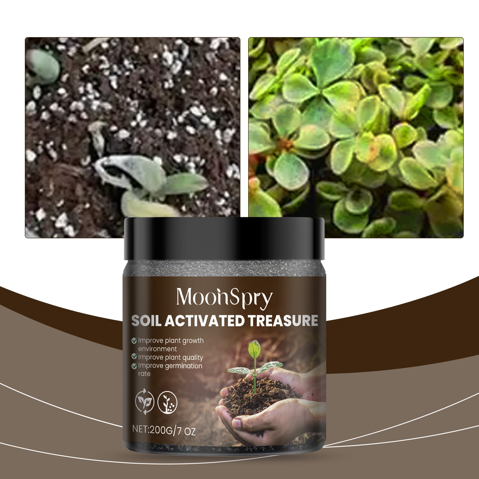 Hxlamzoo Soil Nutrient Activation Powder, Improve Plant Growth ...