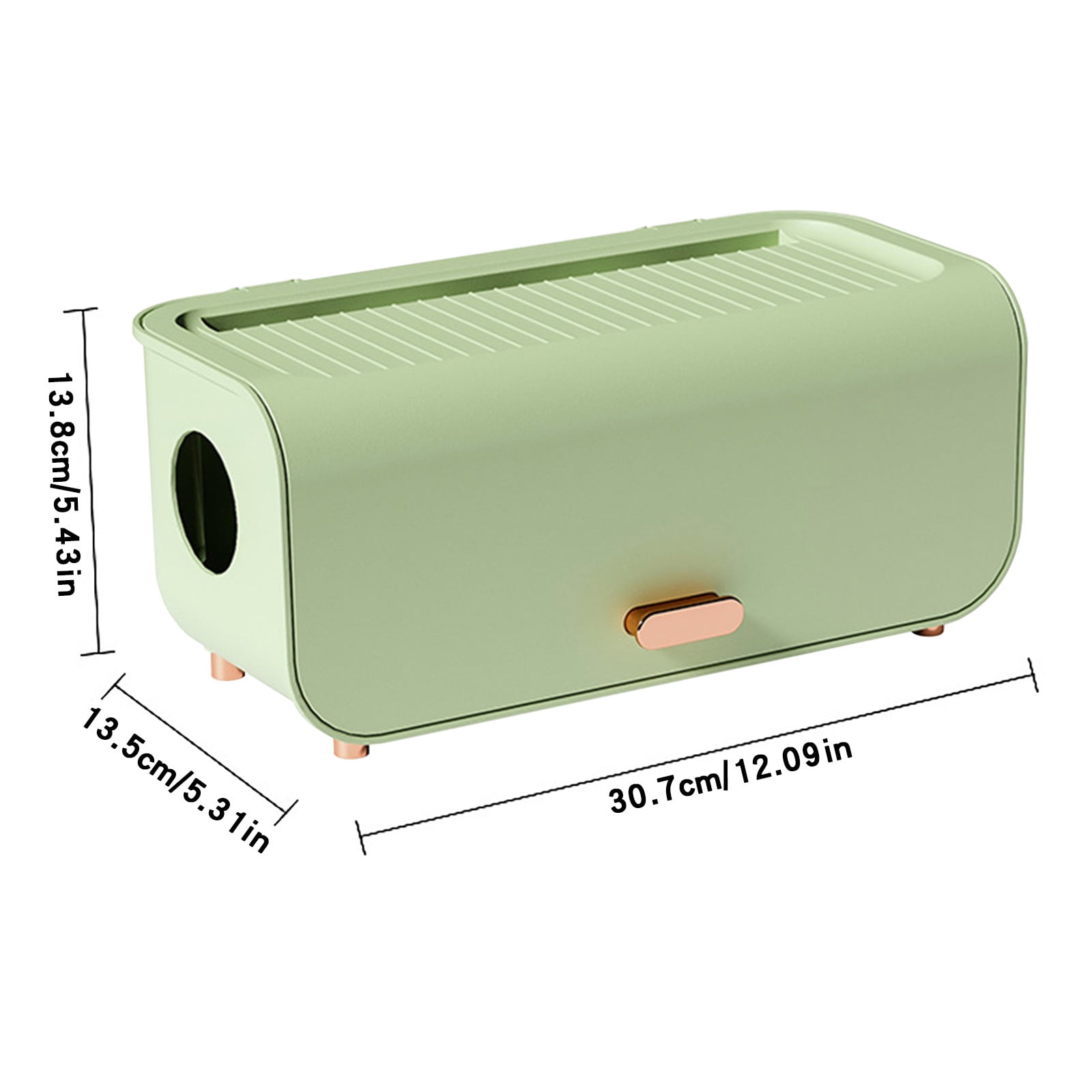 Hxlamzoo Space-saving Wire Storage Solution Box Organizer Keep Cables ...