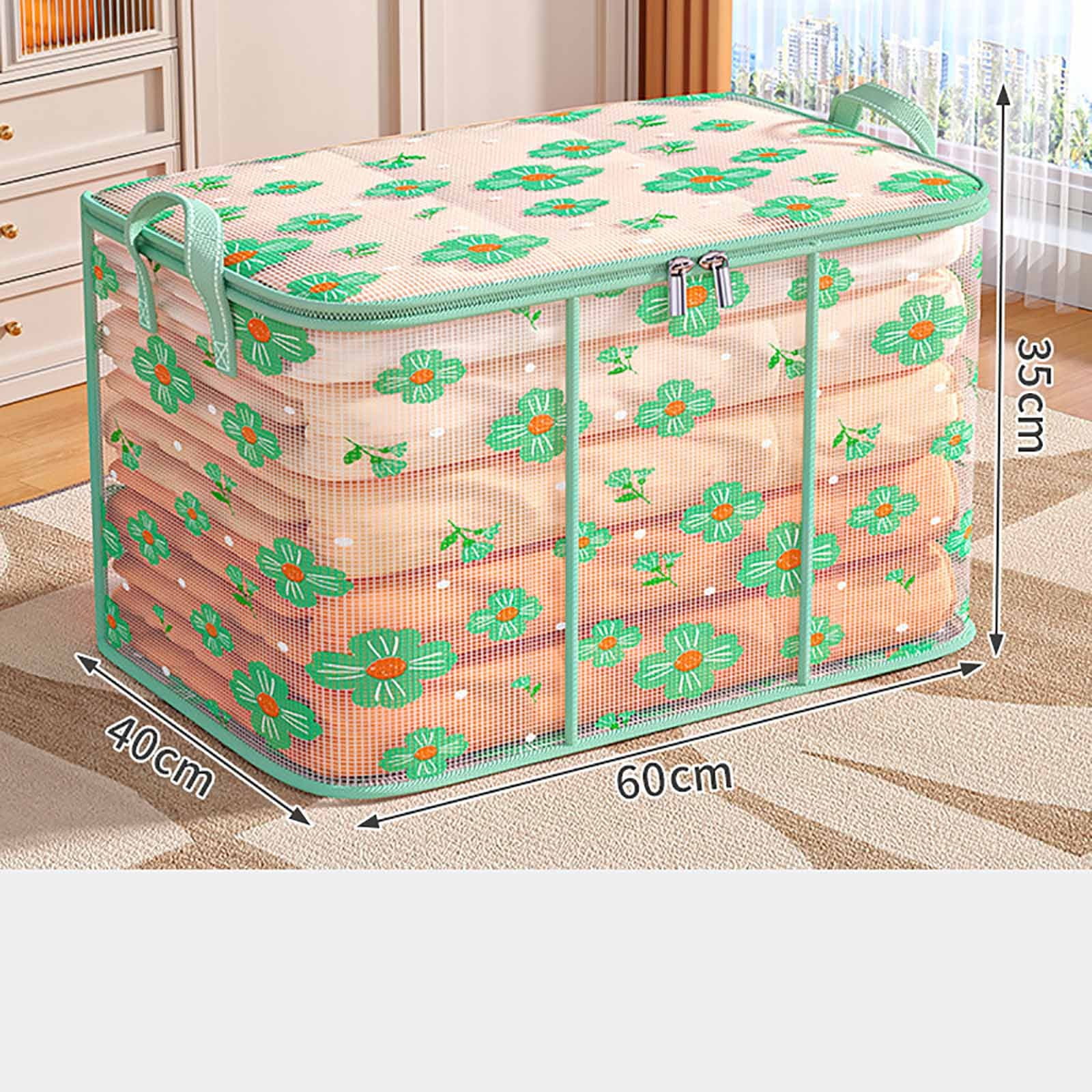 Hxlamzoo Transparent Moving Bags, Extra Large Storage Bags with Zipper ...