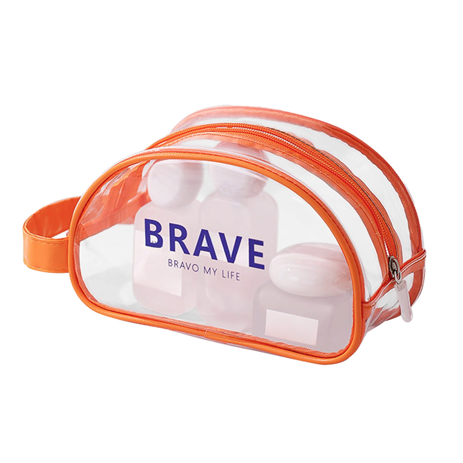 Hxlamzoo Transparent Waterproof Beach Bag with Dry Wet Separation ...