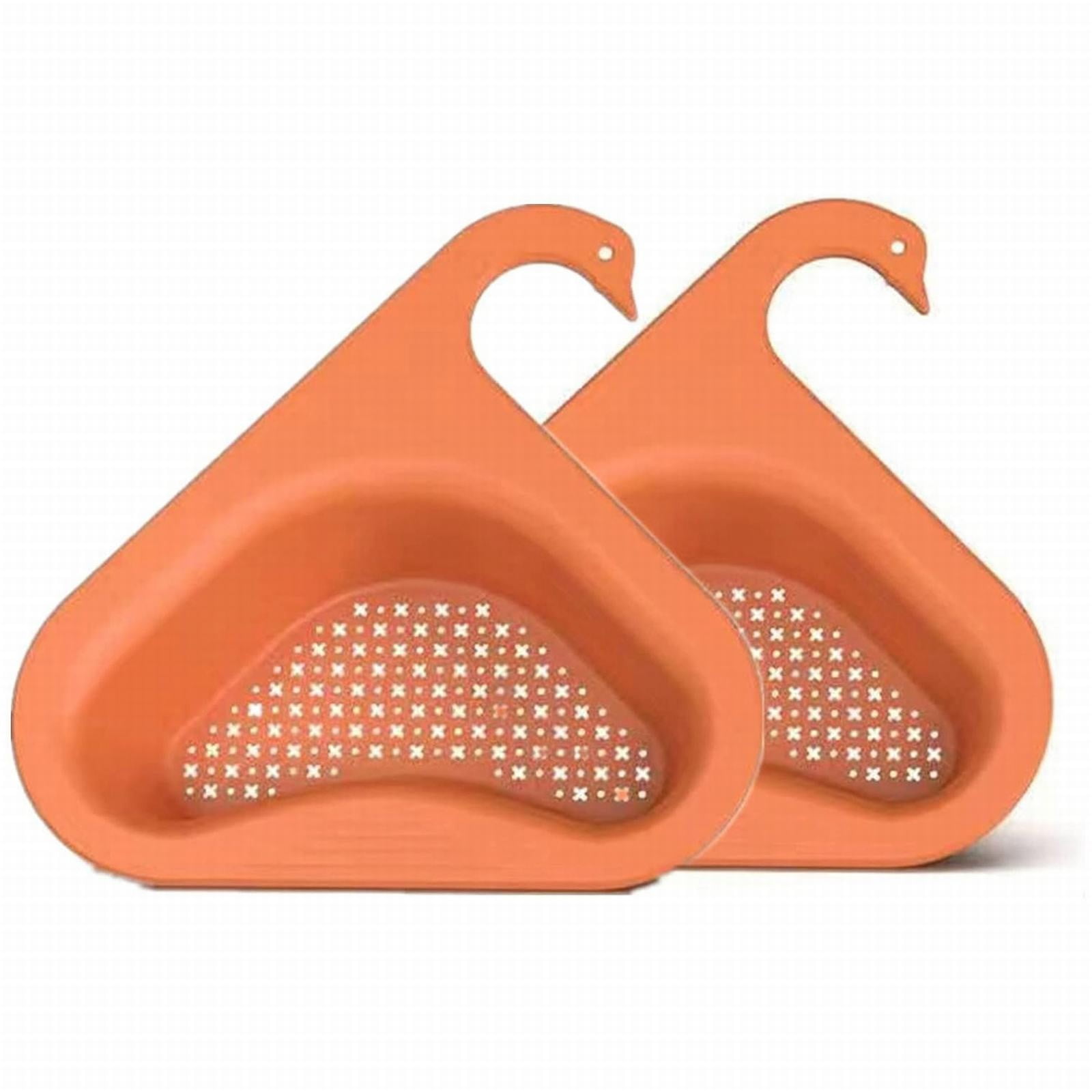 Kitchen Organization 2 Pcs Sink Organizer Filter Tray Shelf Triangular ...