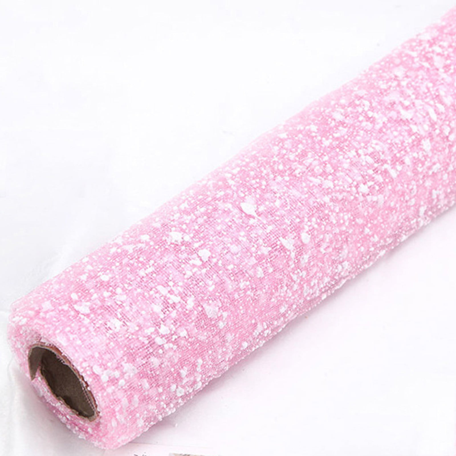 Hxoliqit DIY Bouquet Snowflake Wrapping Snow Dot Gauze Christmas Tree ...