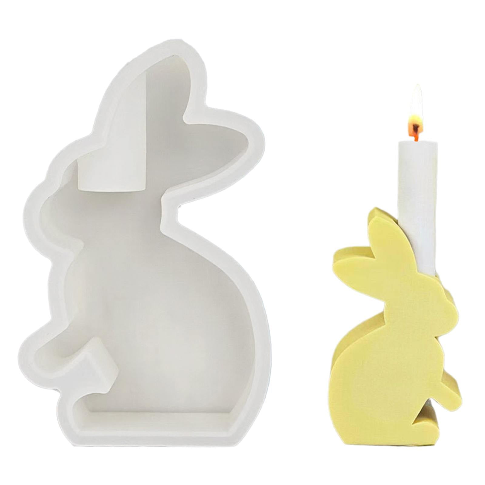 Hxoliqit Easter Silicone Mold Rabbit Molds Gift For Easter Use For ...