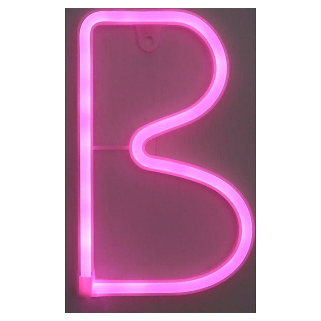 Hxoliqit LED Letter Lights Light Up Plastic Letters Standing Hanging ...