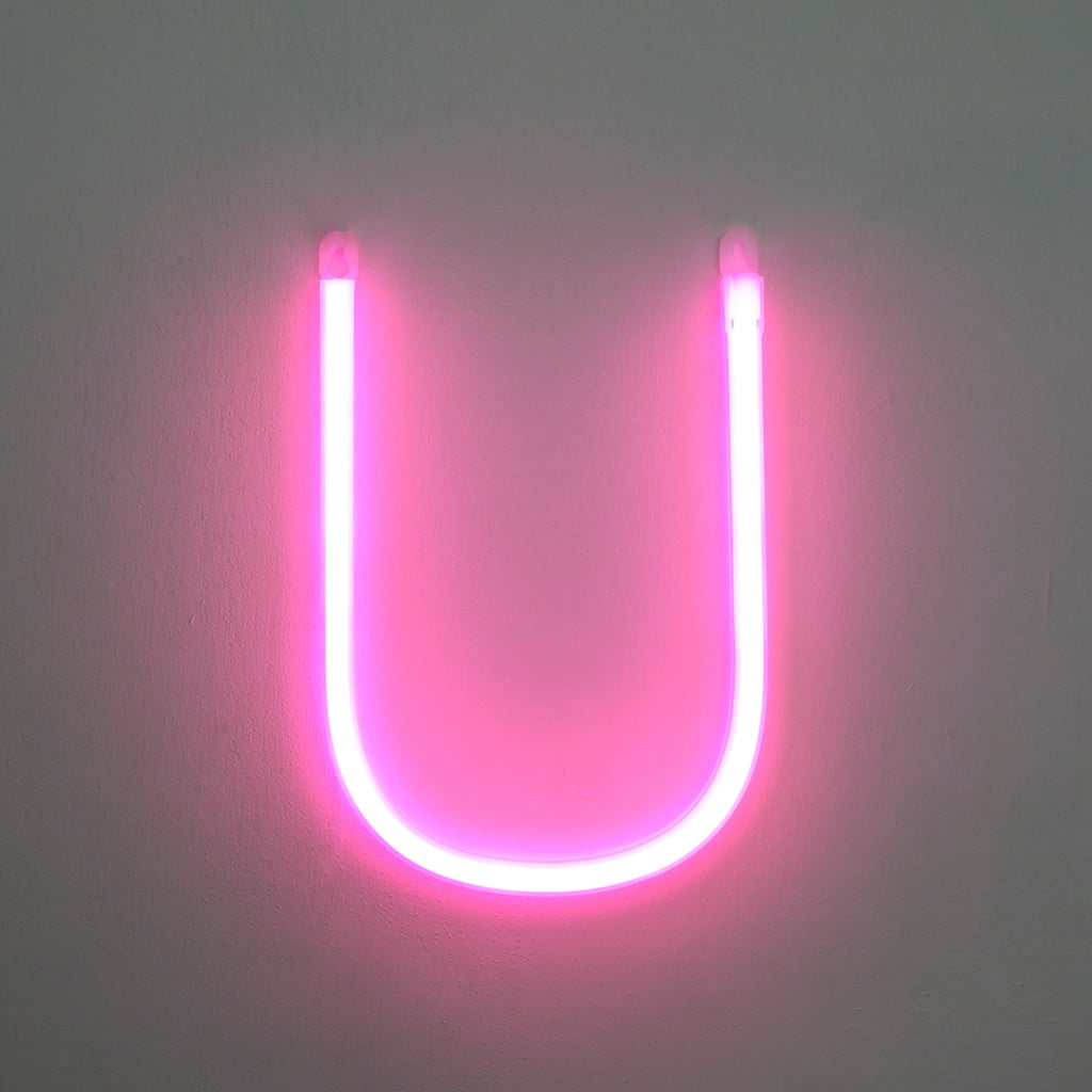 Hxoliqit LED Letter Lights Light Up Plastic Letters Standing Hanging ...