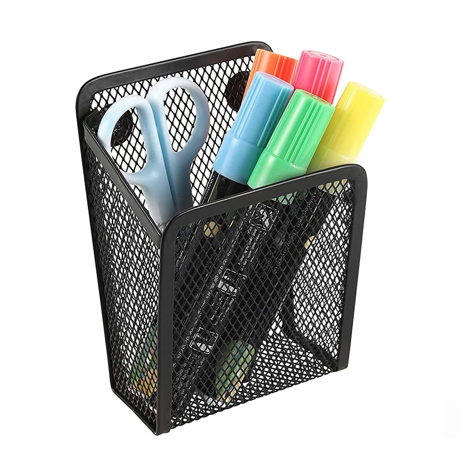 Hxoliqit Pencil Holder Stainless Steel Pen Basket Metal Writing Utensil ...