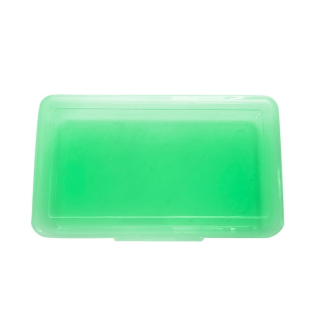 Assist Plastic School Box 8.5X5 75X2.5 Plastic Transparent Stationery ...