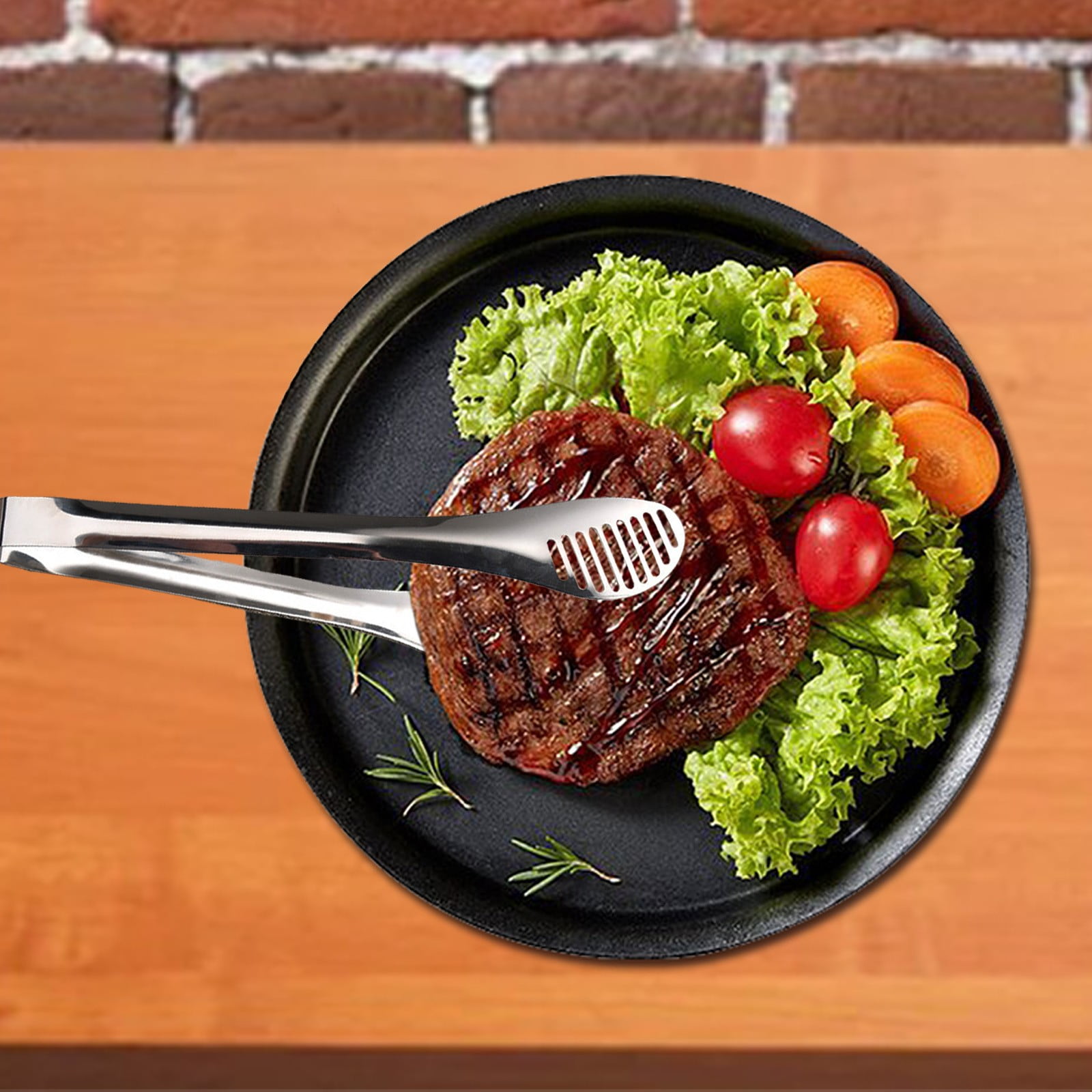 Hxoliqit Stainless Steel Exquisite Food Clip Barbecue Clip Steak Clip ...