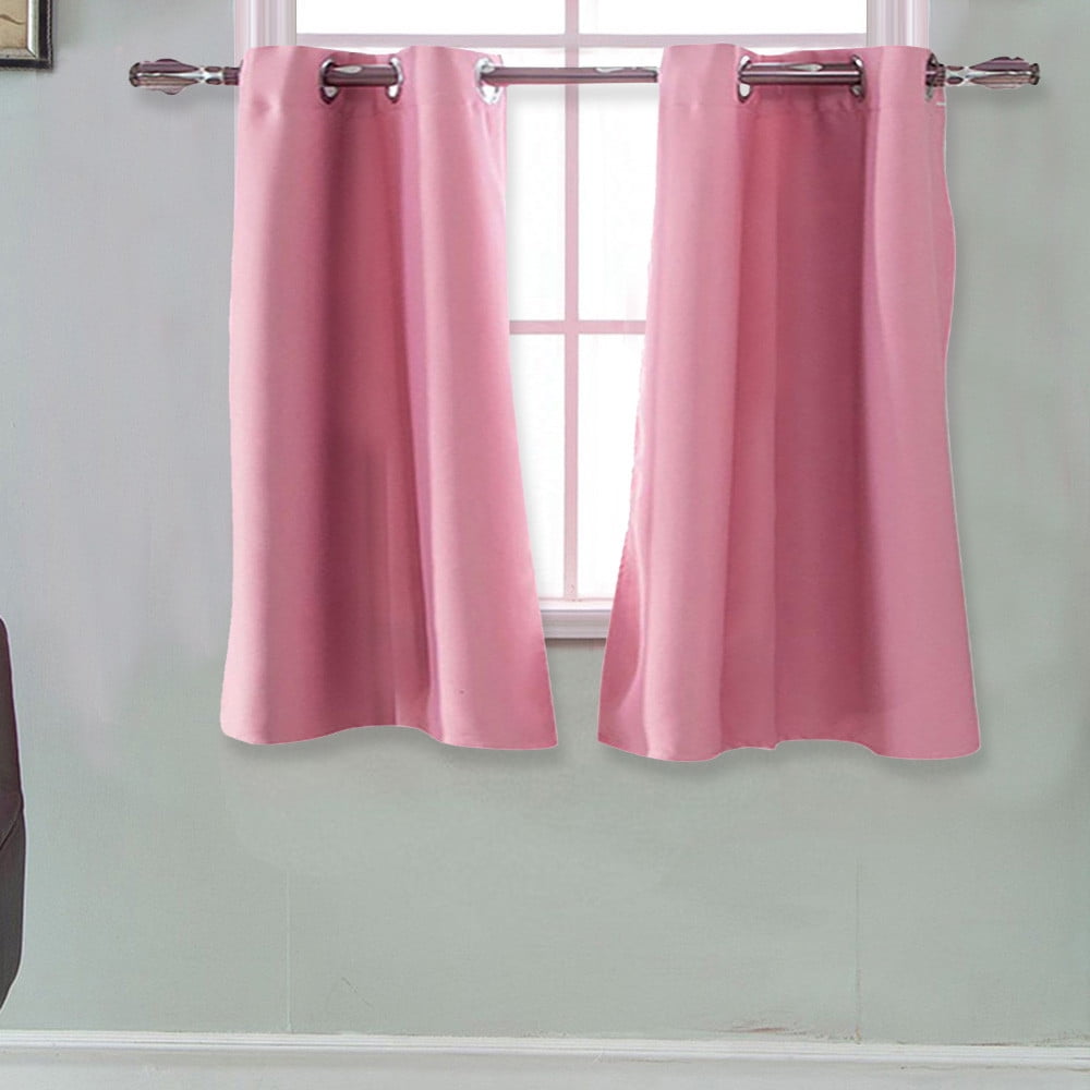 Hxoliqit,Window Valance For Bedroom,2PC Insulated Foam Lined Heavy ...