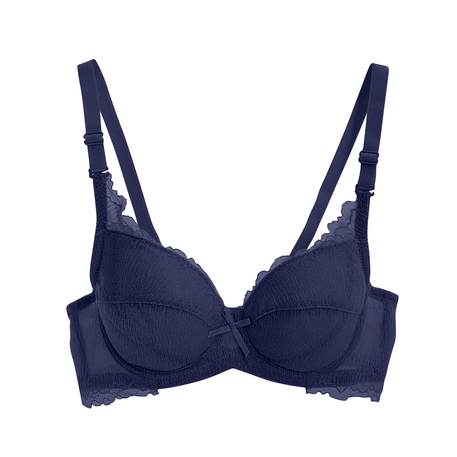 Hxshgdsn Womens Push Up Lace Bras Underwire Plunge Padded Full Coverage ...