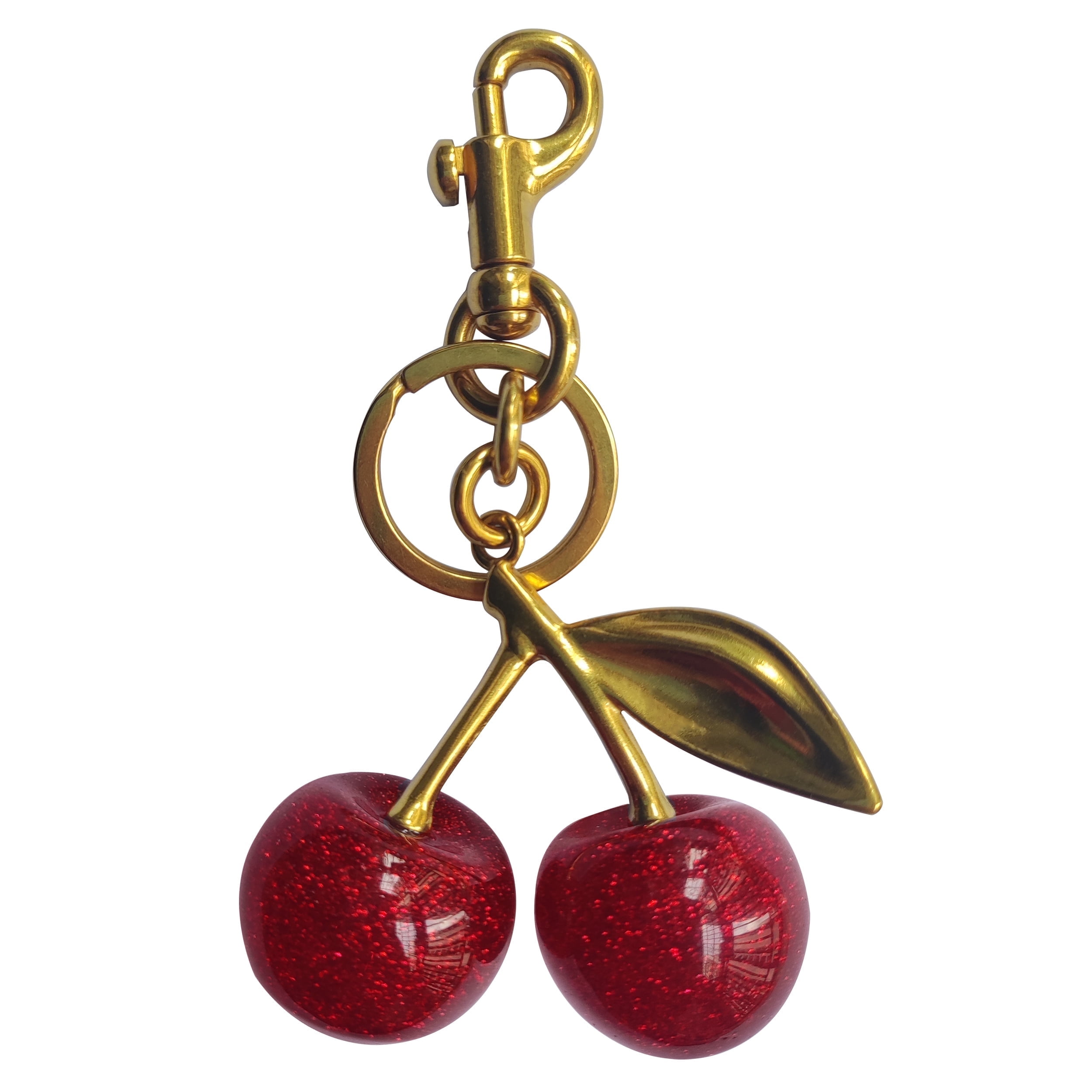 Hxusin Keychain Cherry,Cherry Car Accessories,Black Cherry Keychain ...